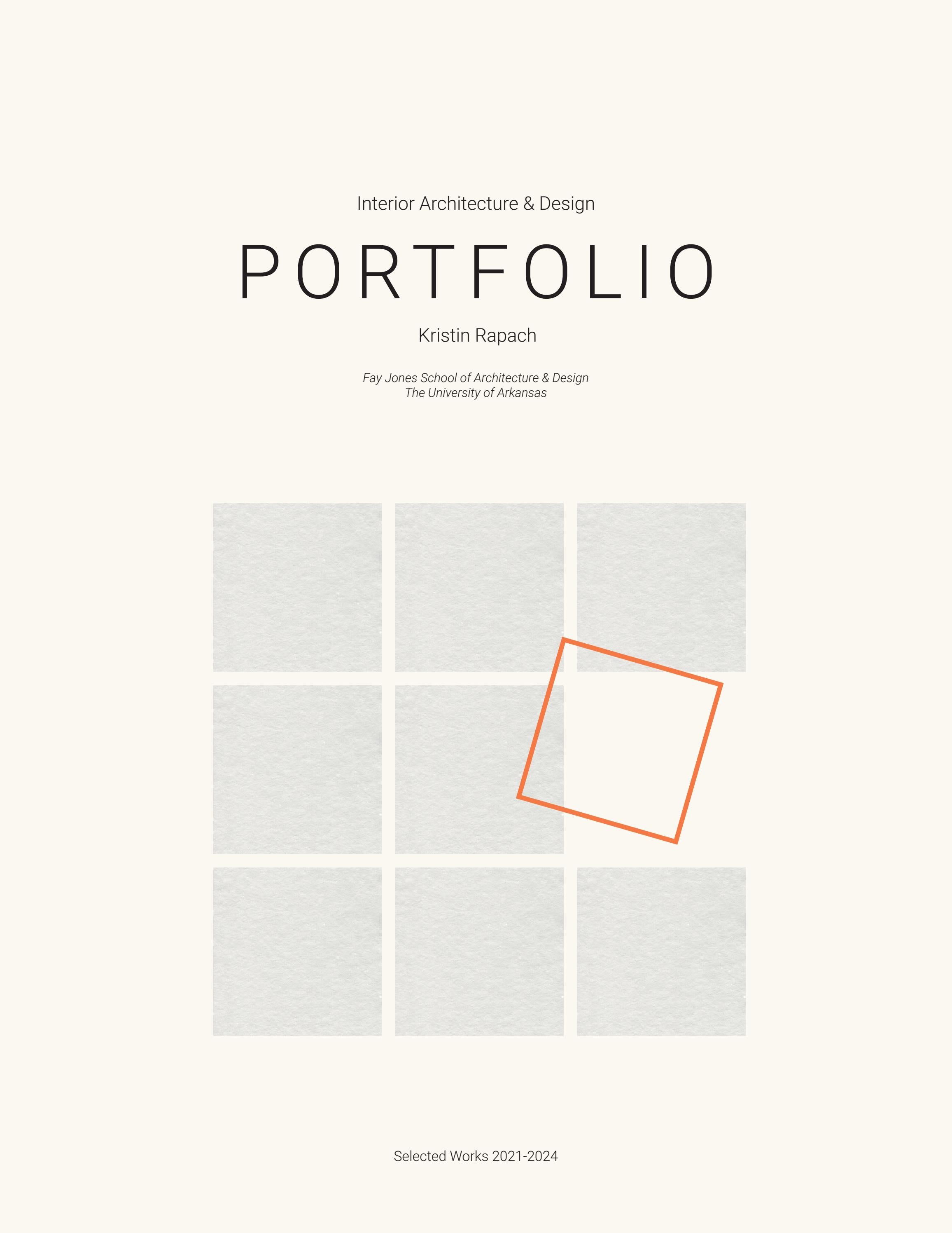 Interior Architecture & Design Portfolio by Kristin Rapach - Issuu