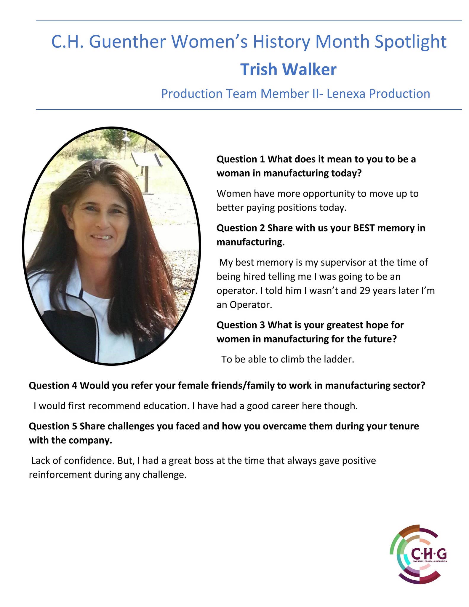 Women's History Month -- Trish Walker by chguenther - Issuu