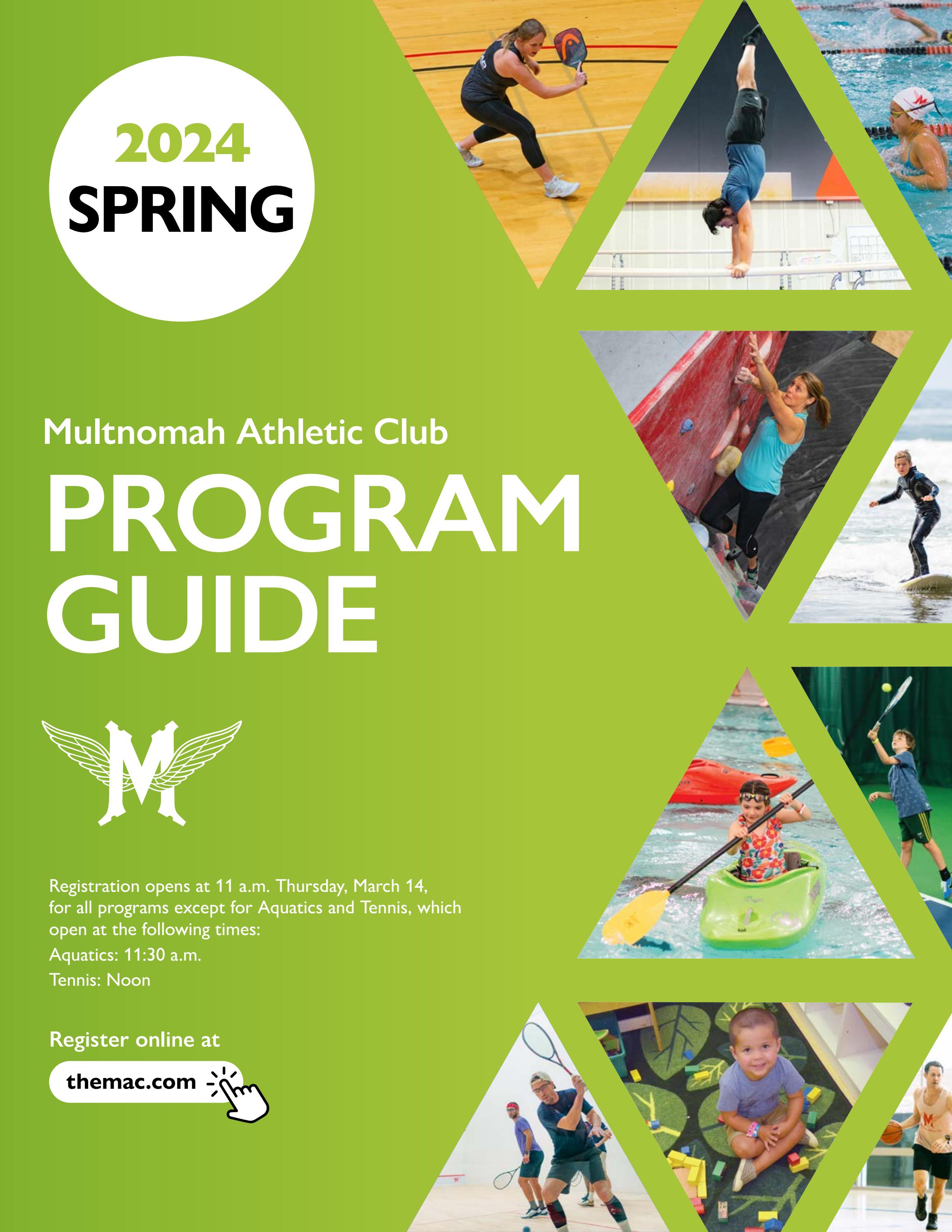 Spring Program Guide 2024 by Multnomah Athletic Club - Issuu