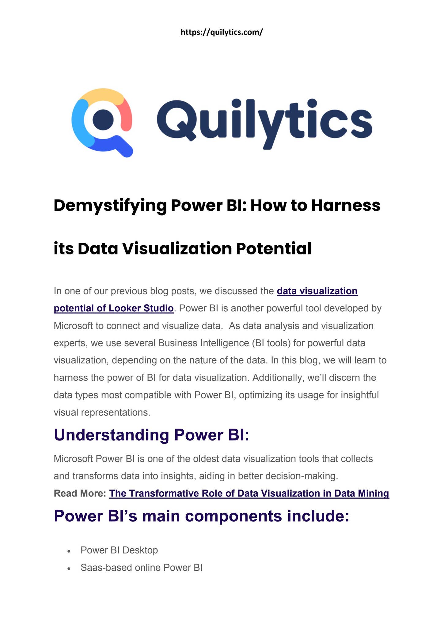 Harnessing the Power of Power BI for Data Visualization | Expert Guide ...