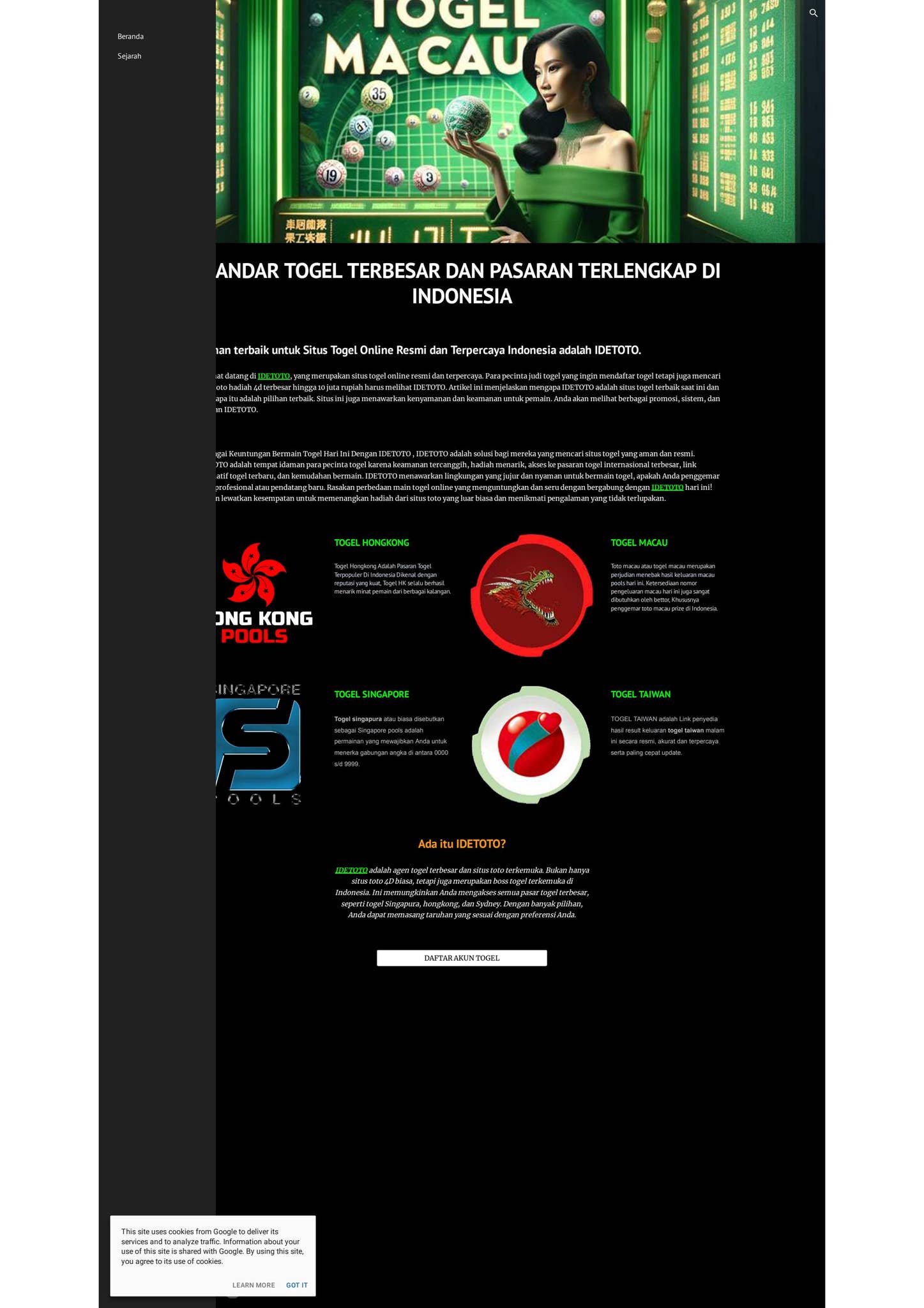 IDETOTO: LINK TOGEL TOTO TERBESAR DI INDONESIA by IDETOTO - Issuu