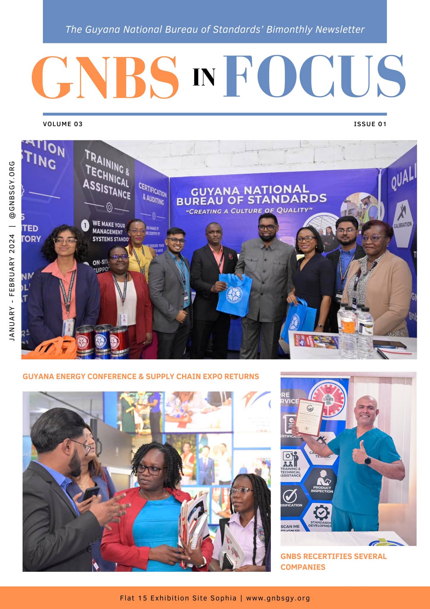 GNBS IN FOCUS NEWSLETTER JAN-FEB 2024 by Guyana National Bureau of Standards - Issuu