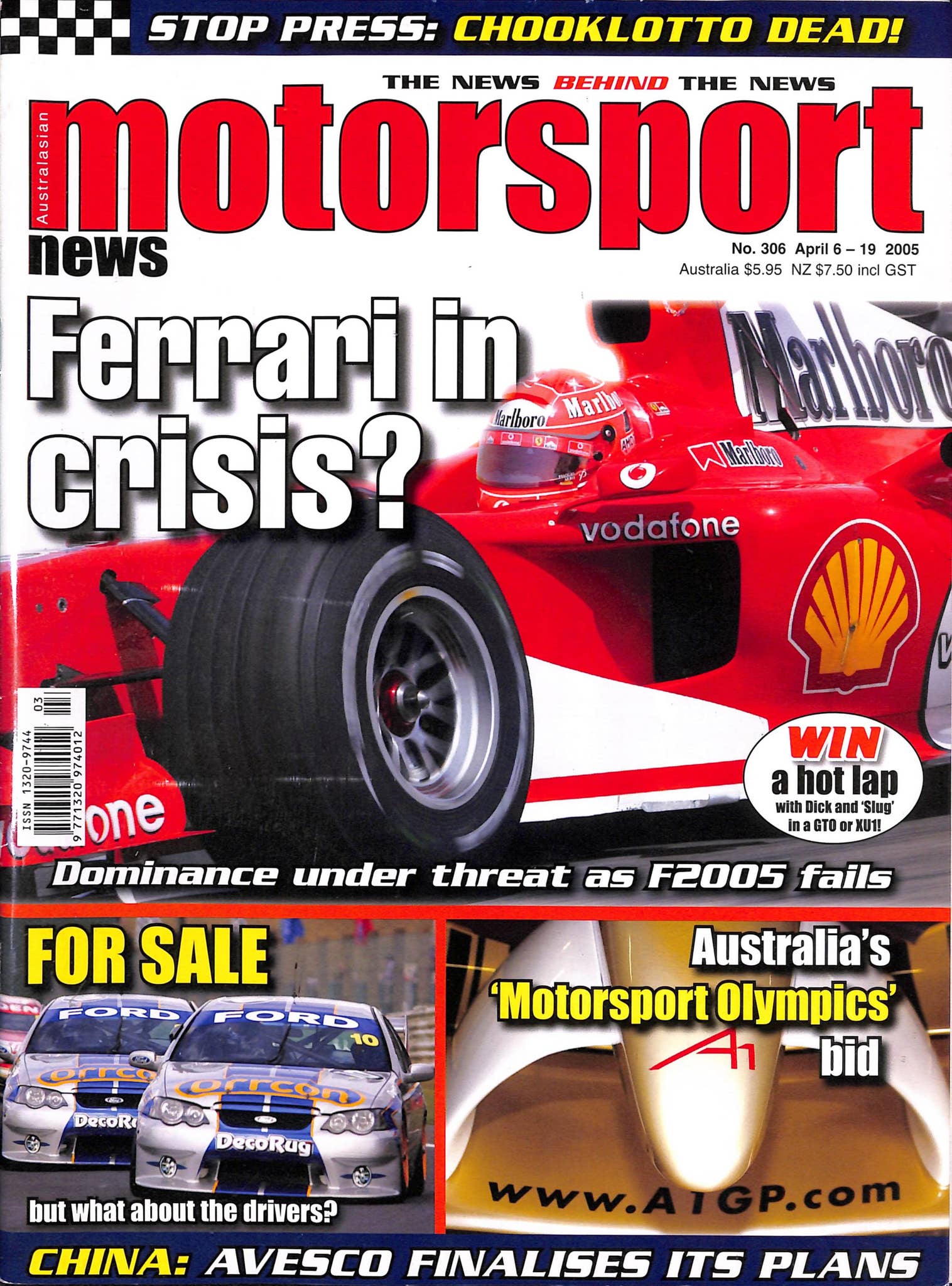 Motorsport News Issue 306 - April 6-19, 2005 by V8 Sleuth - Issuu