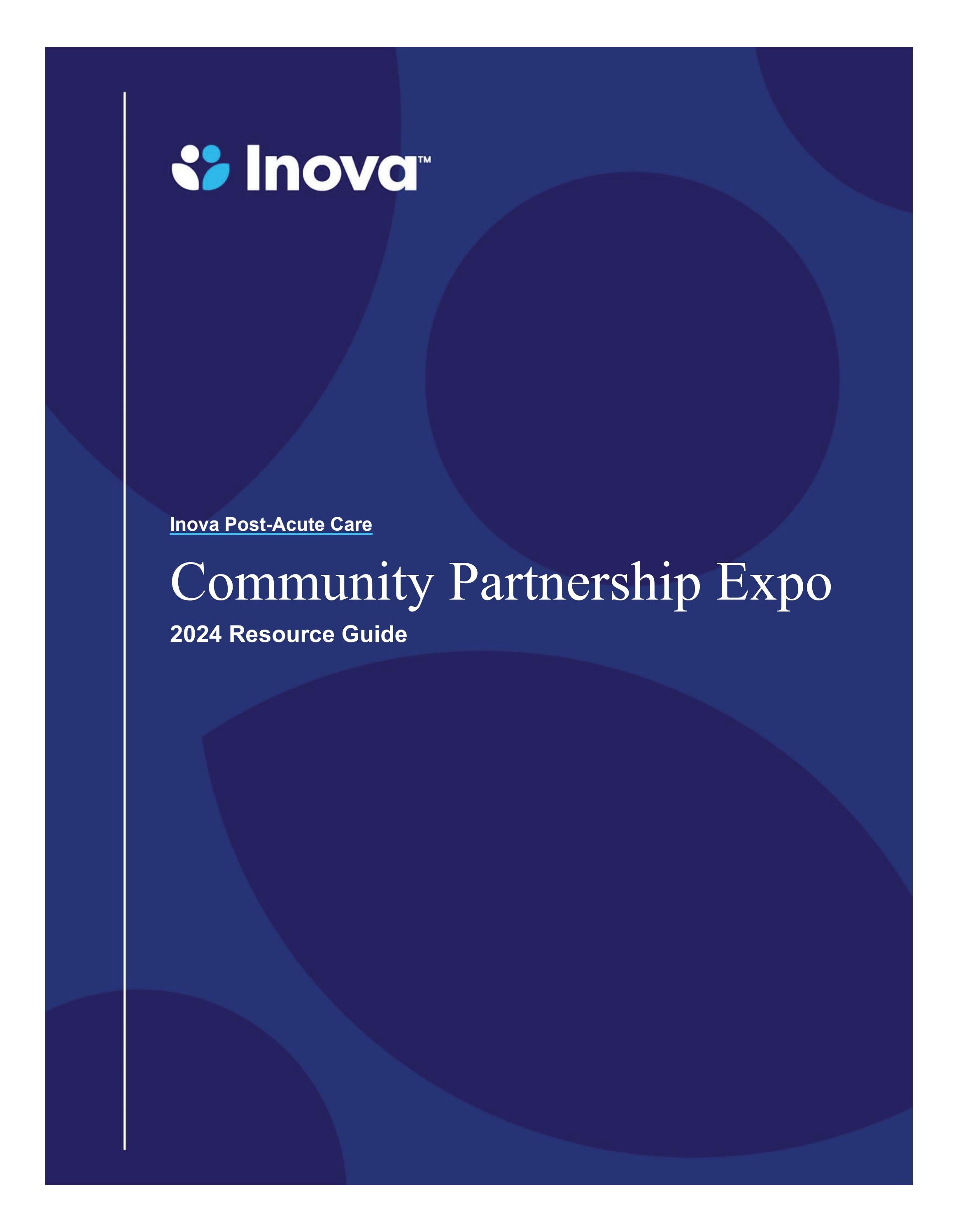 Inova Post-Acute | CARE COMMUNITY PARTNERSHIP EXPO RESOURCE GUIDE ...