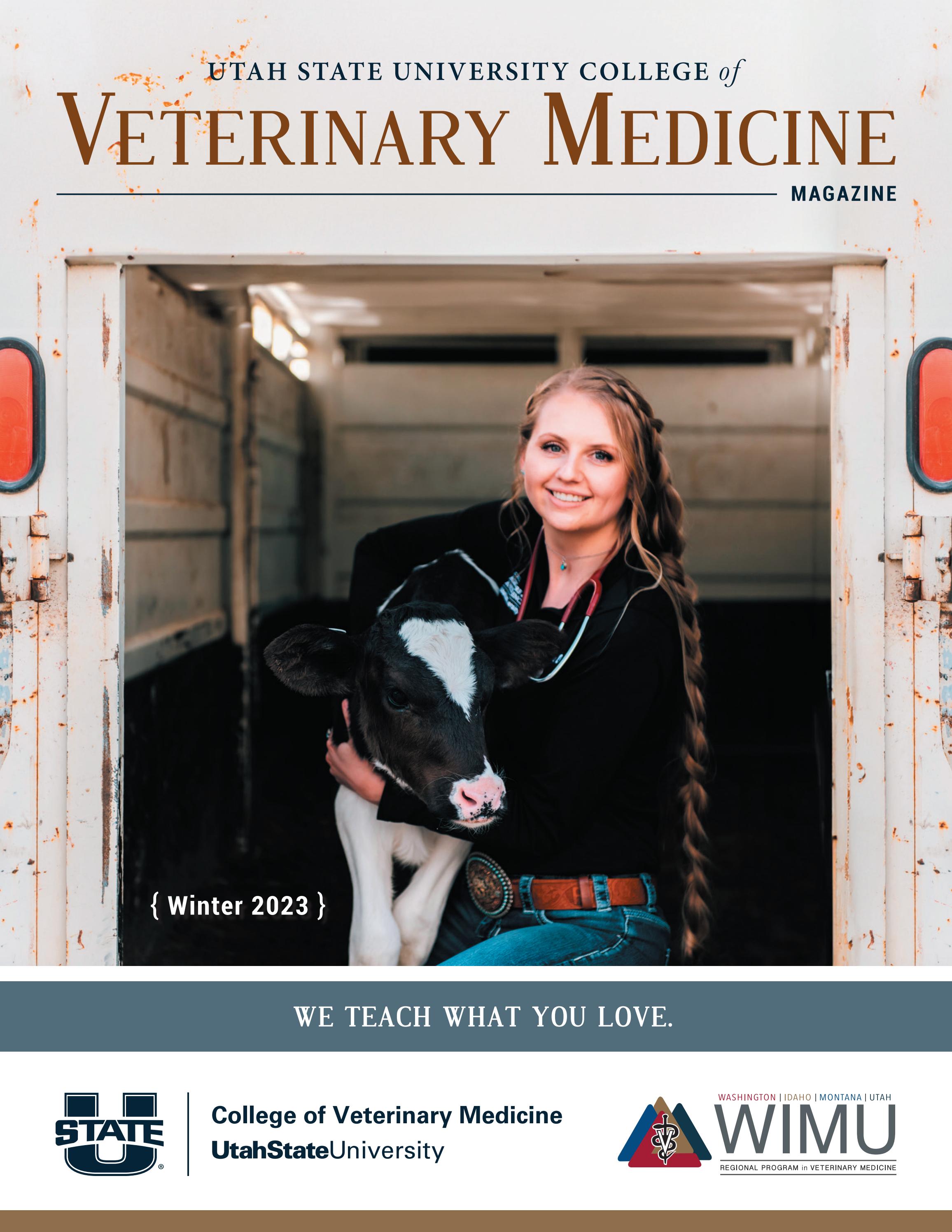 Utah State University College of Veterinary Medicine Magazine/ Winter ...