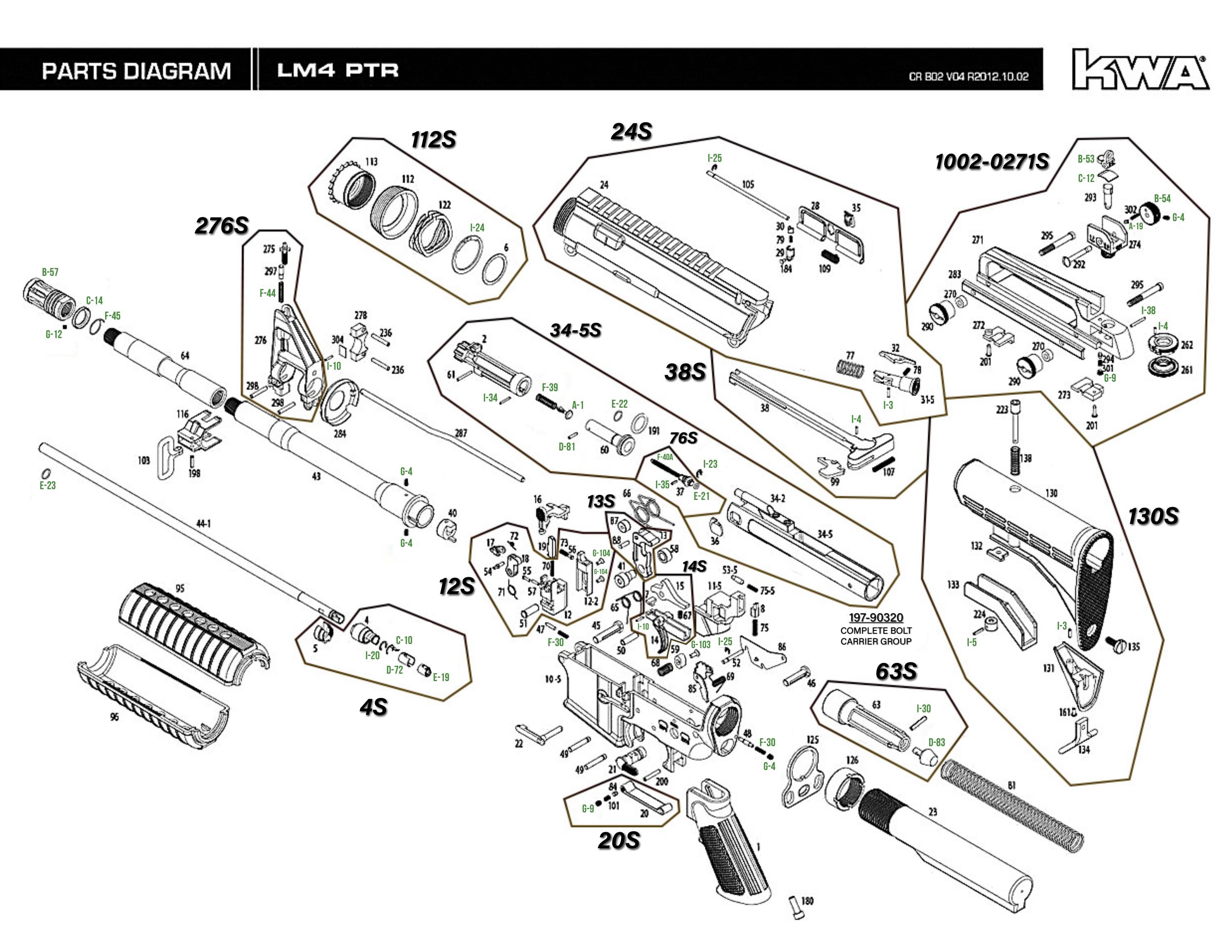 KWA LM4 PTR Diagram by KWA USA - Issuu