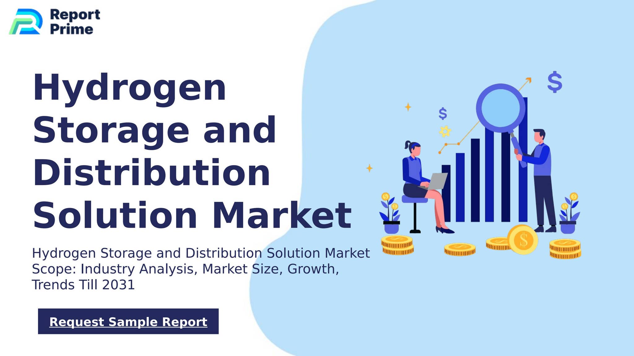 Global Hydrogen Storage and Distribution Solution market cagr 14.1% by ...