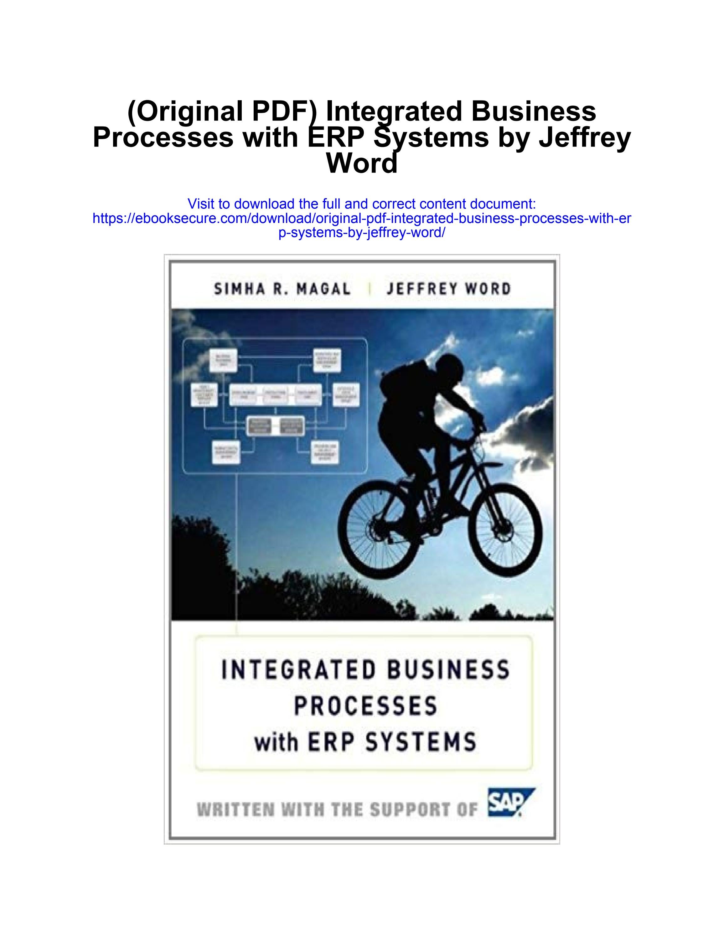 Original pdf integrated business processes with erp systems by jeffrey ...