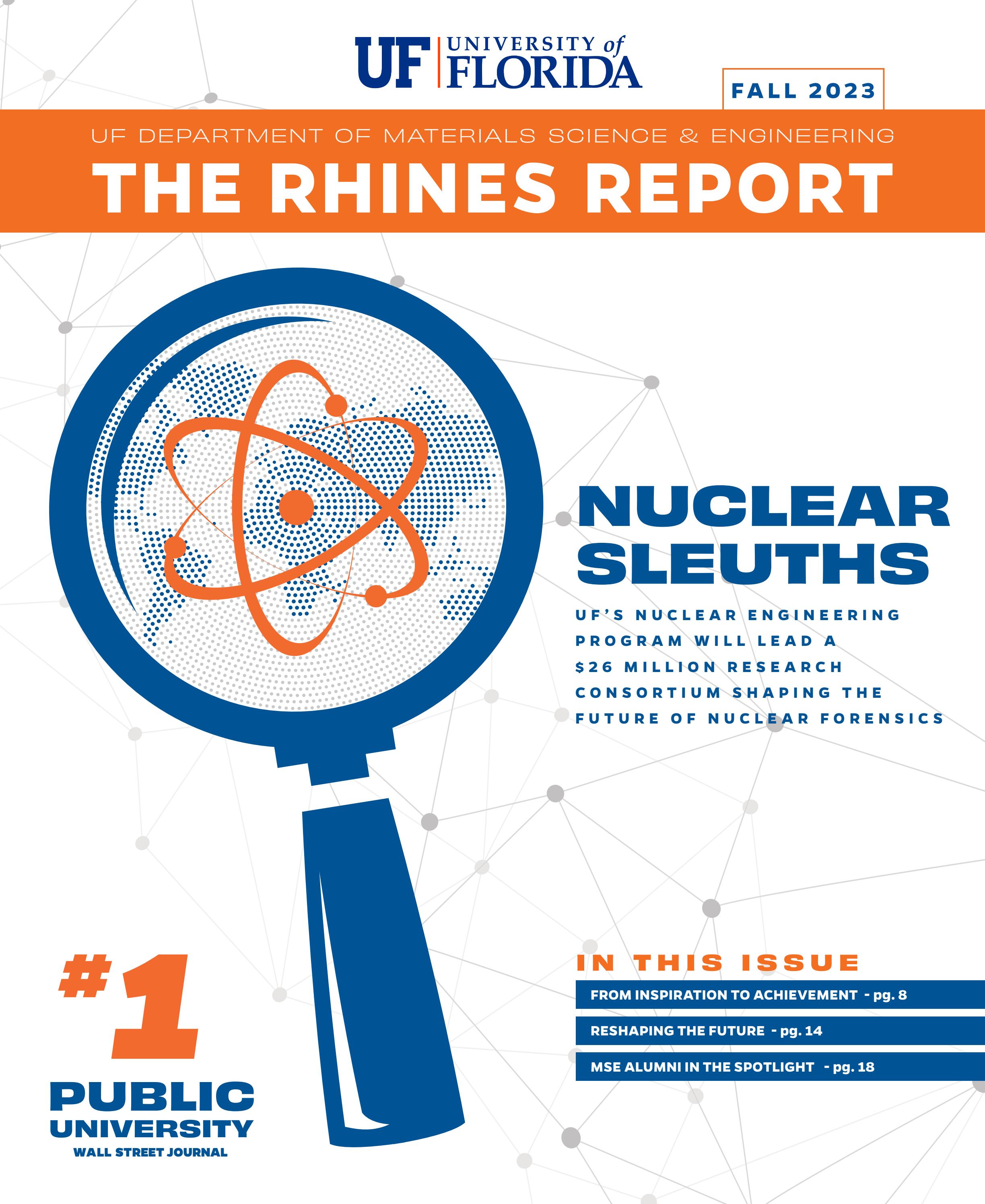 Fall 2023 UF Department of Materials Science & Engineering Newsletter ...