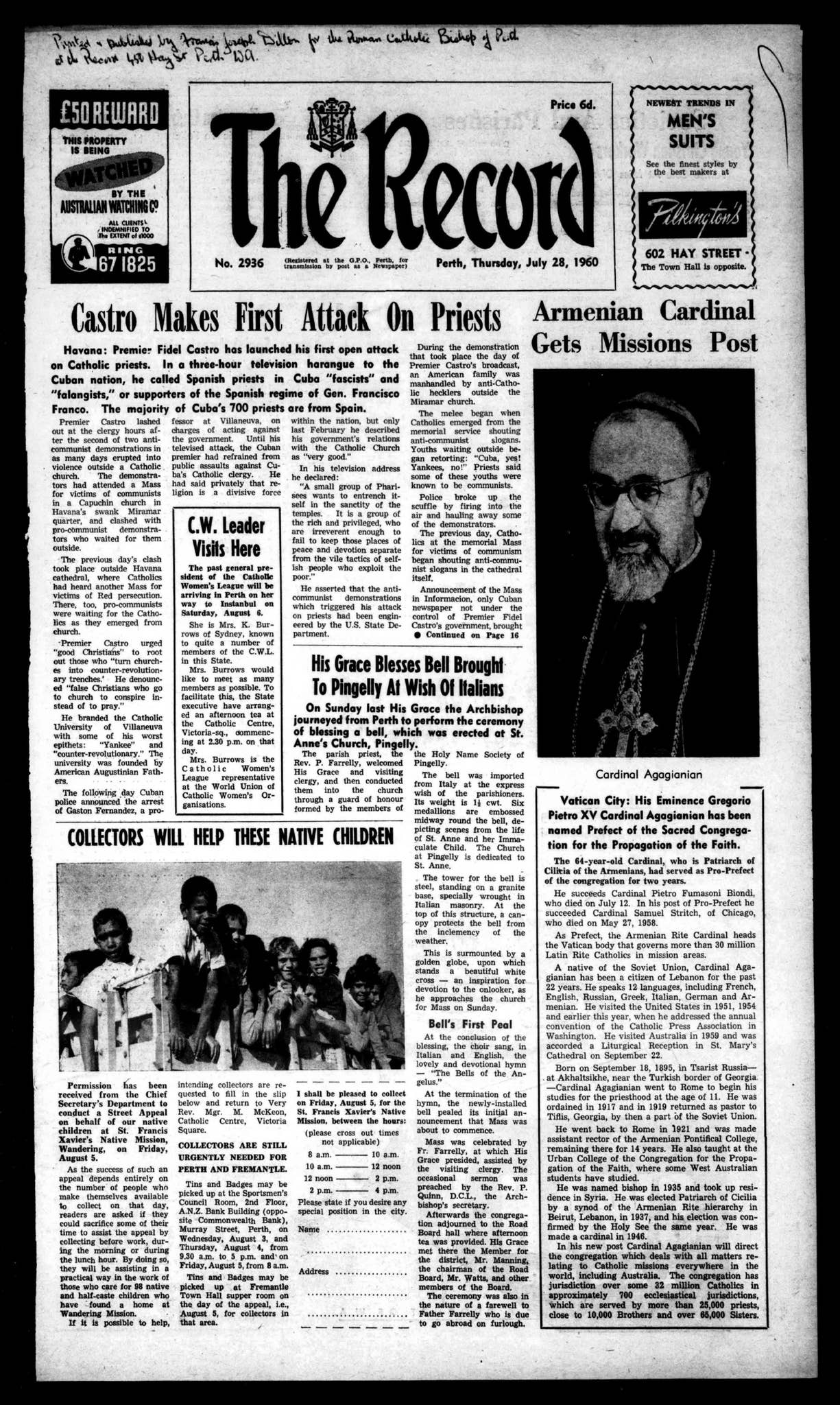 The Record Newspaper 28 July 1960 by The Record - Issuu