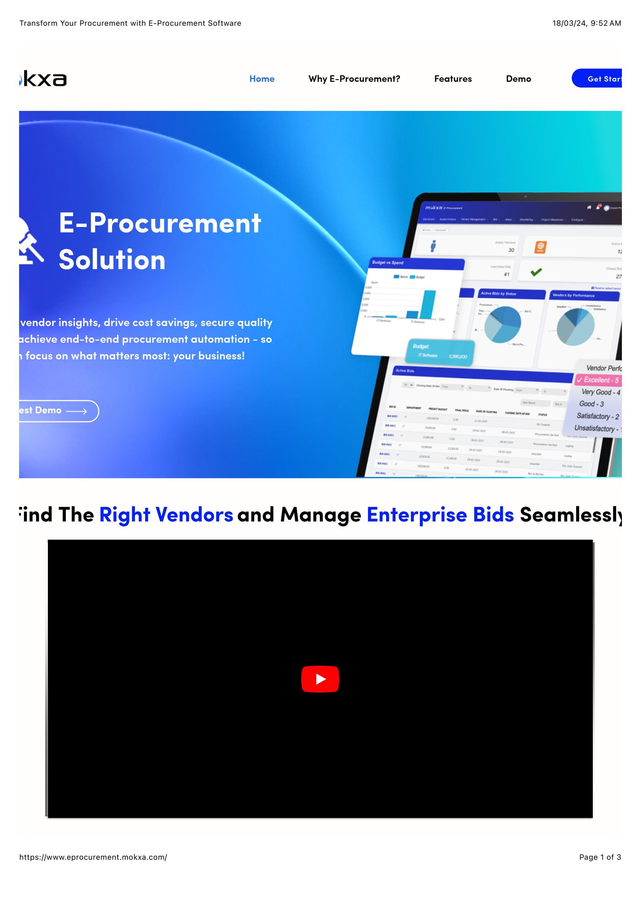 Elevate Your Procurement Process with Our E-Procurement Solution by E ...