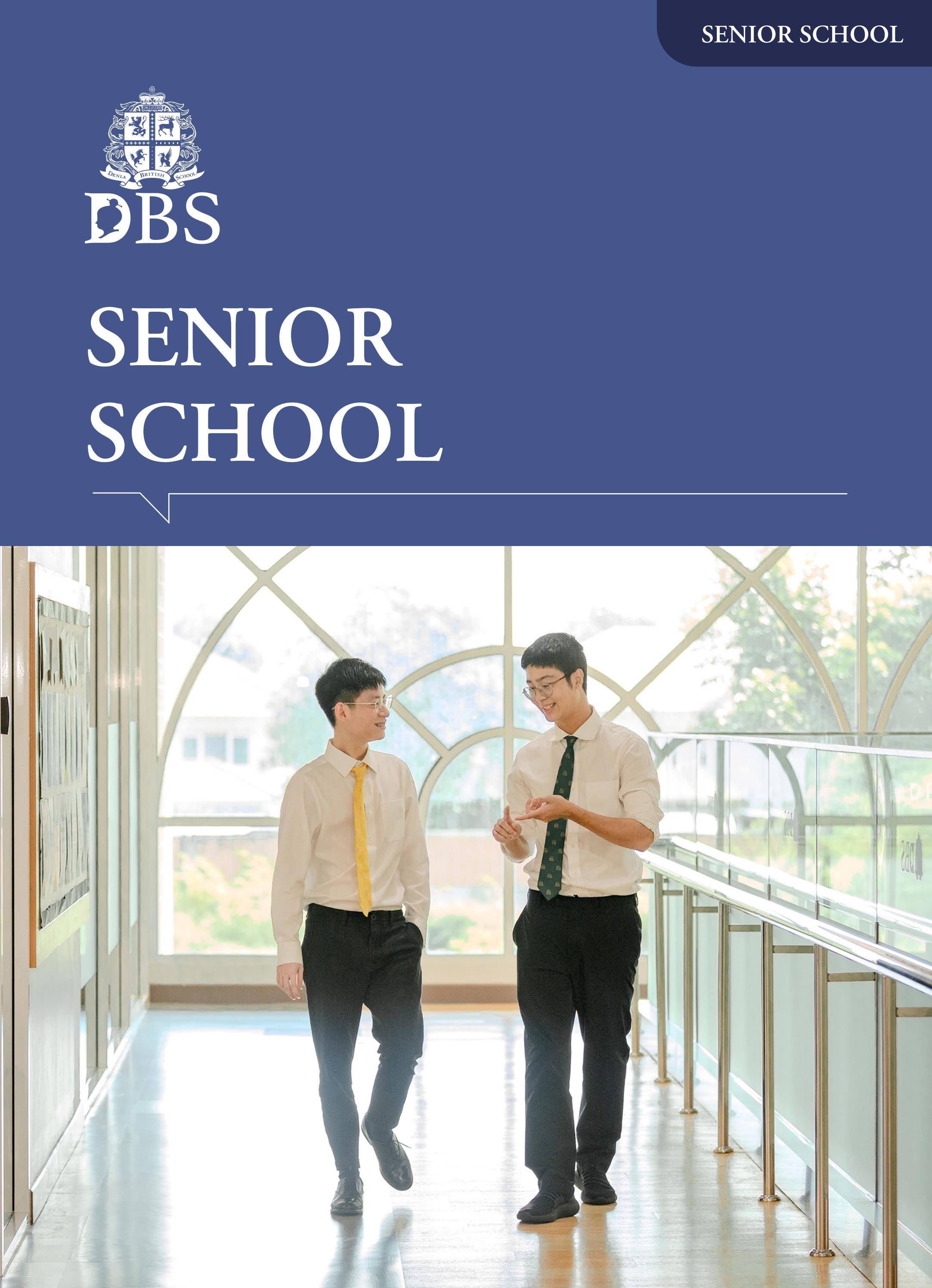 DBS Senior School Brochure by DBS Denla British School - Issuu