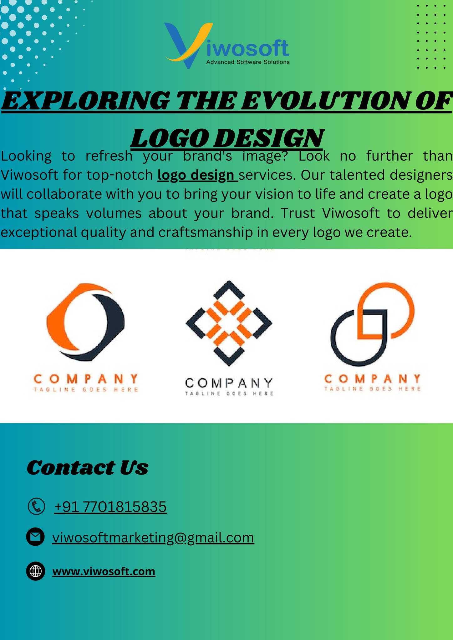 Exploring the Evolution of Logo Design by Viwosoft Marketing - Issuu