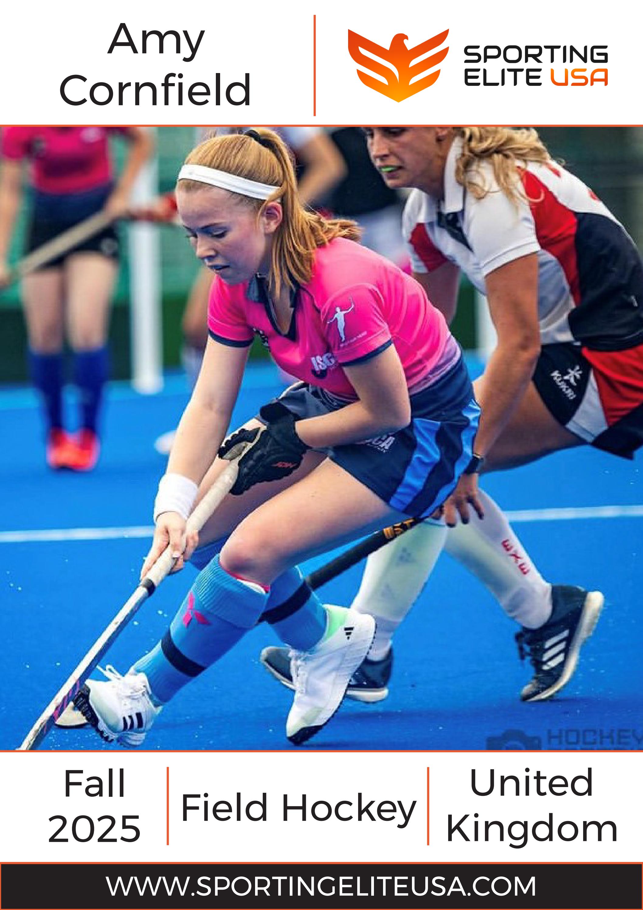 Amy Cornfield Sporting CV by Sporting Elite USA - Issuu