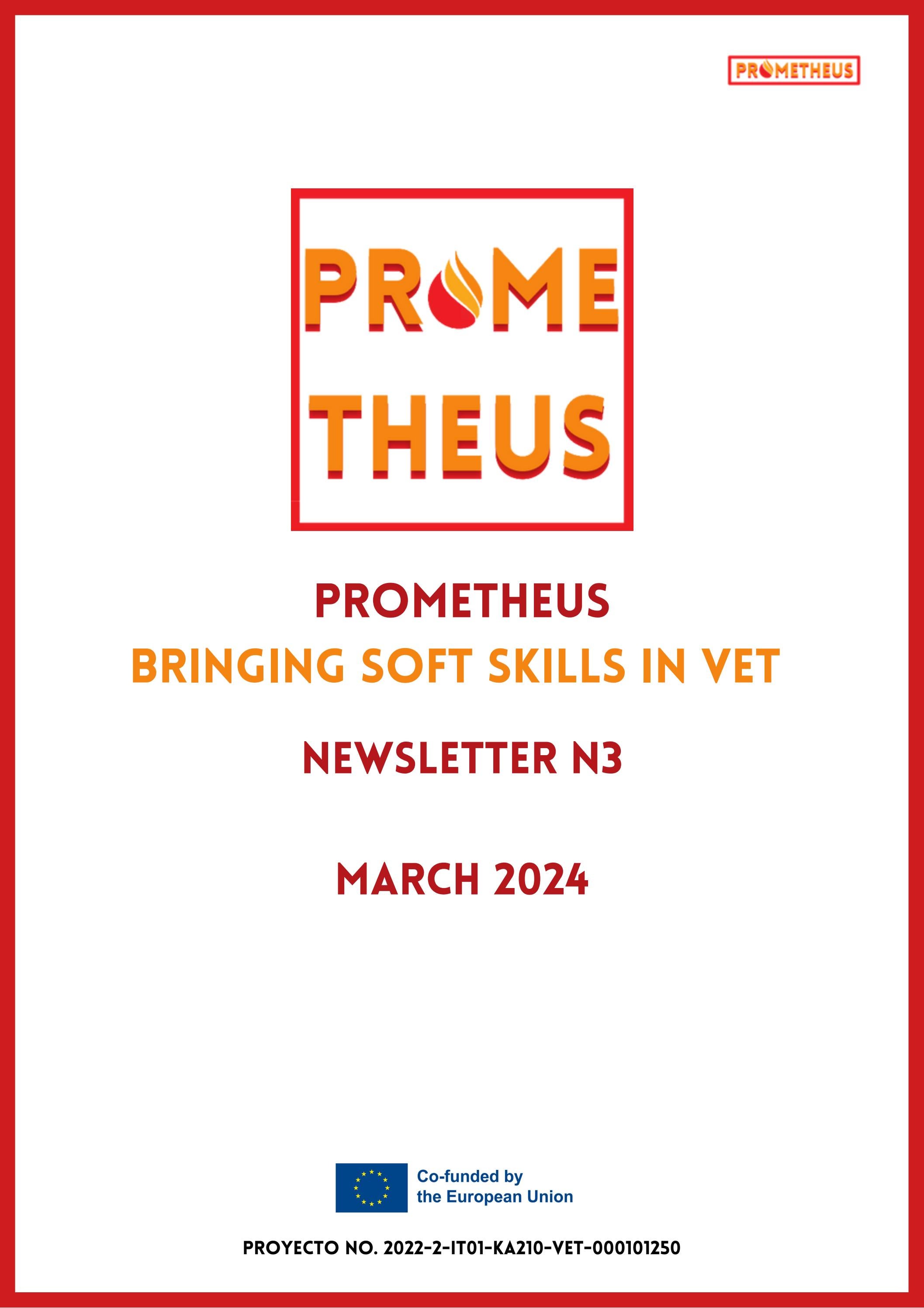 Prometheus - 3rd Newsletter by Elisa Furlan - Issuu