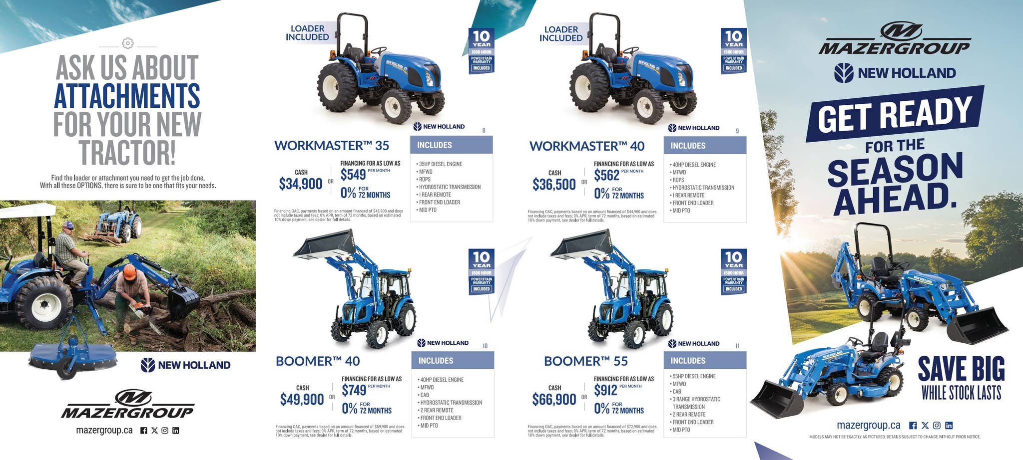 Compact Tractor Flyer by Mazergroup - Issuu