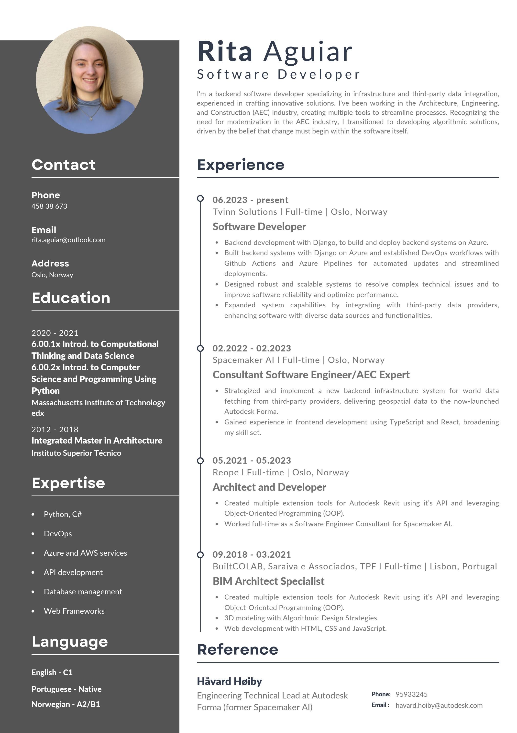 CV_Rita_Aguiar by Rita Aguiar - Issuu