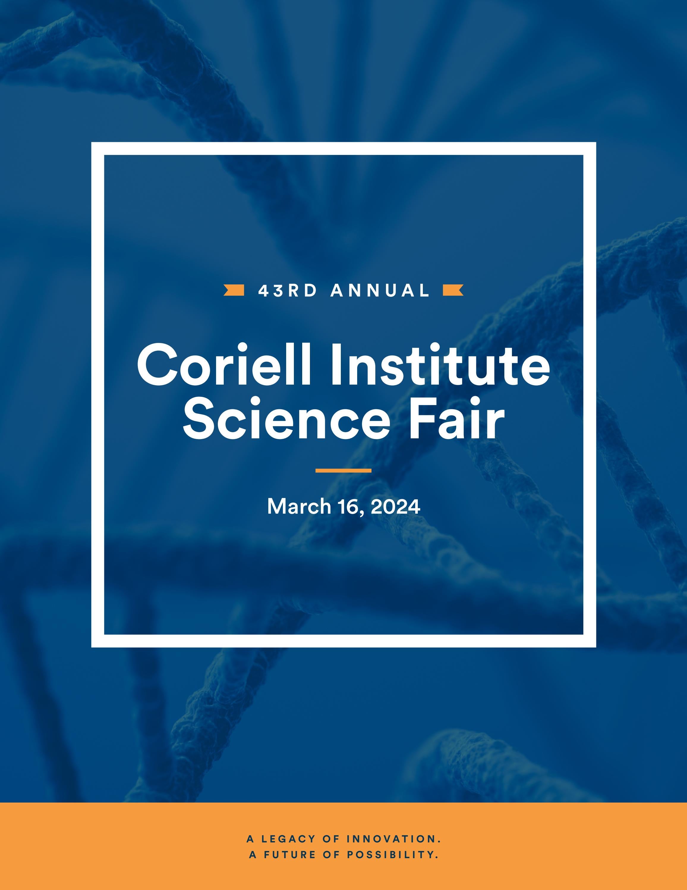 Coriell Institute Science Fair - 2024 Program Book by coriellinstitute ...