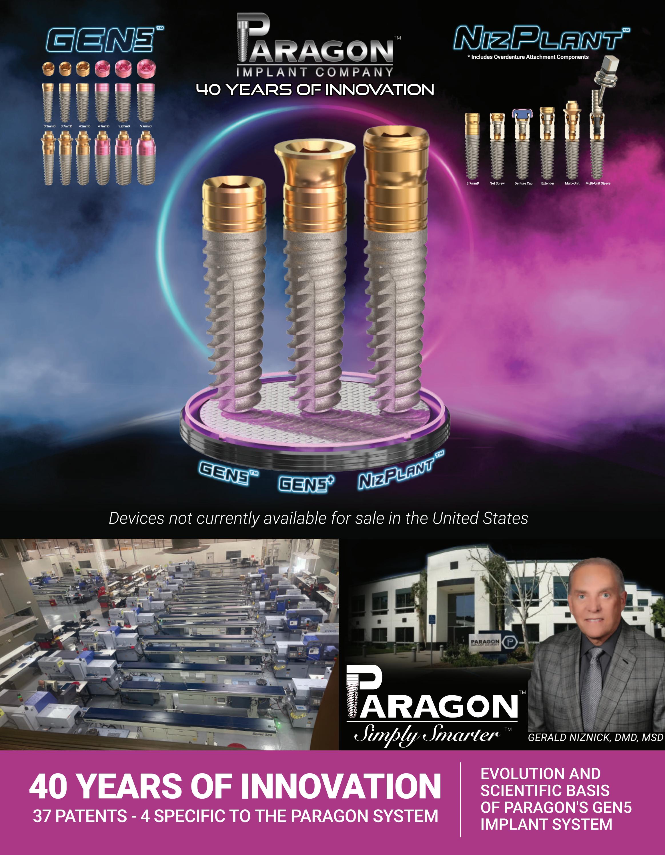 Evolution and Scientific Basis of Paragon's GEN5 Implant System by Dr ...