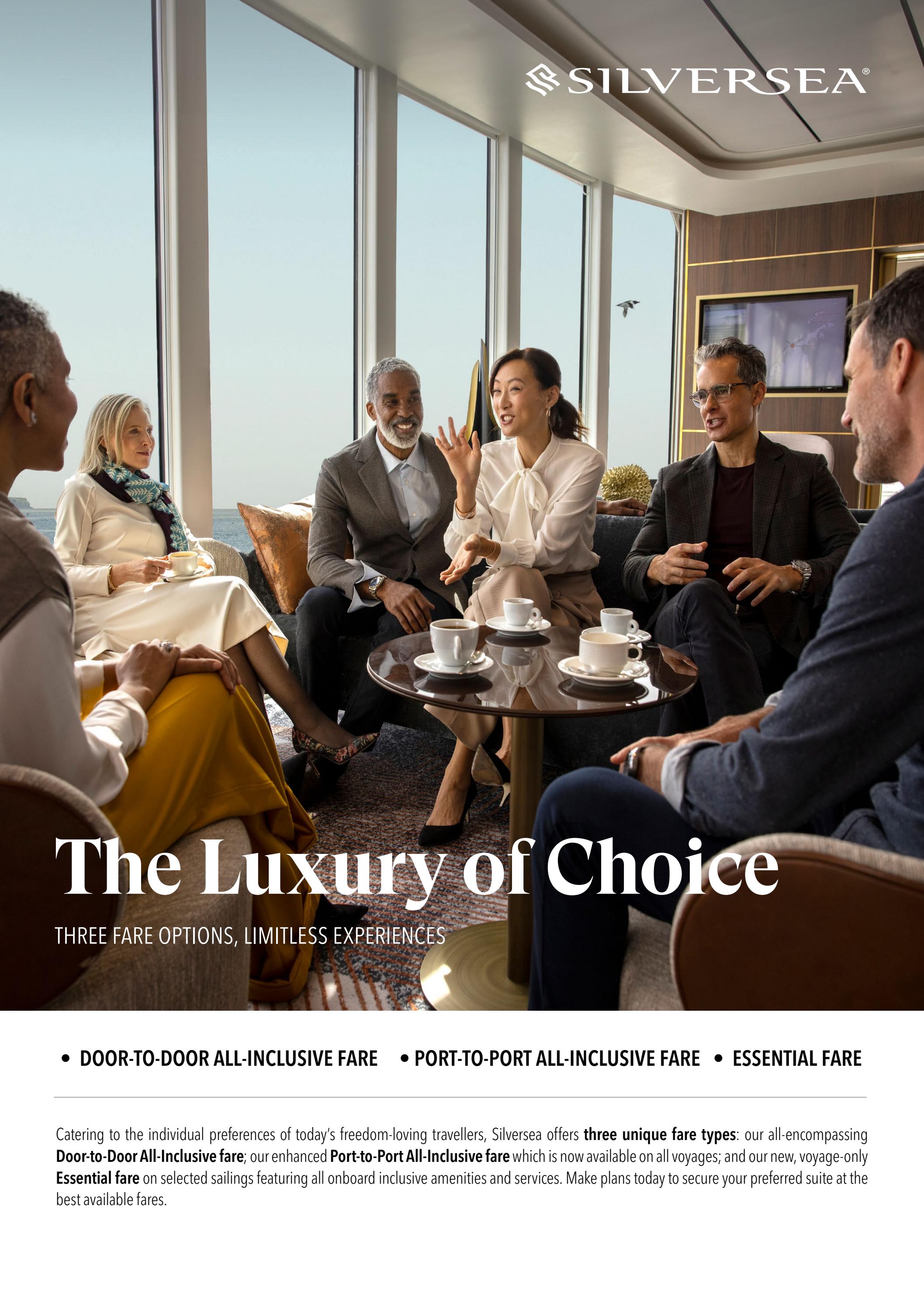 Luxury of Choice US by Silversea - Issuu