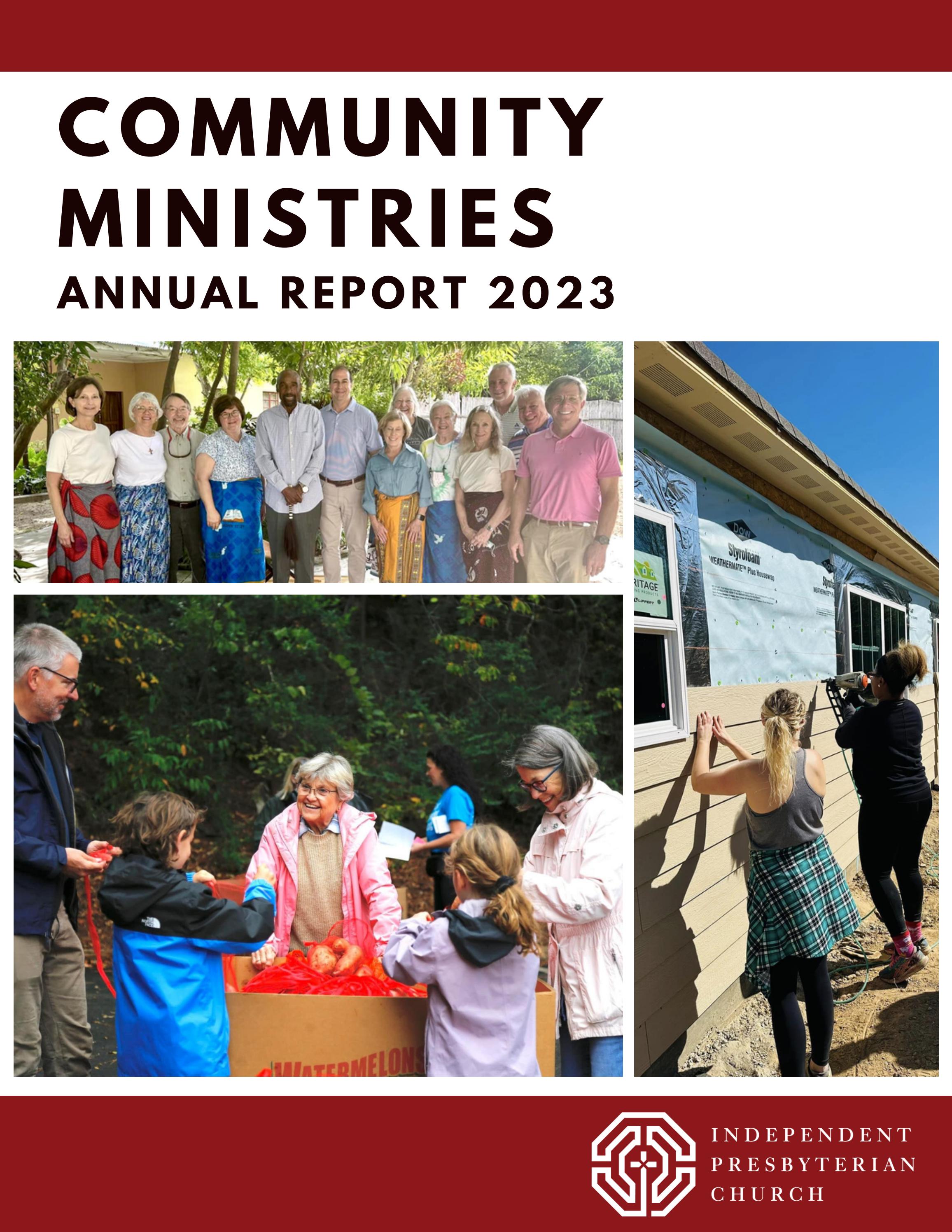 Community Ministries Annual Report | 2023 by IPCBirmingham - Issuu