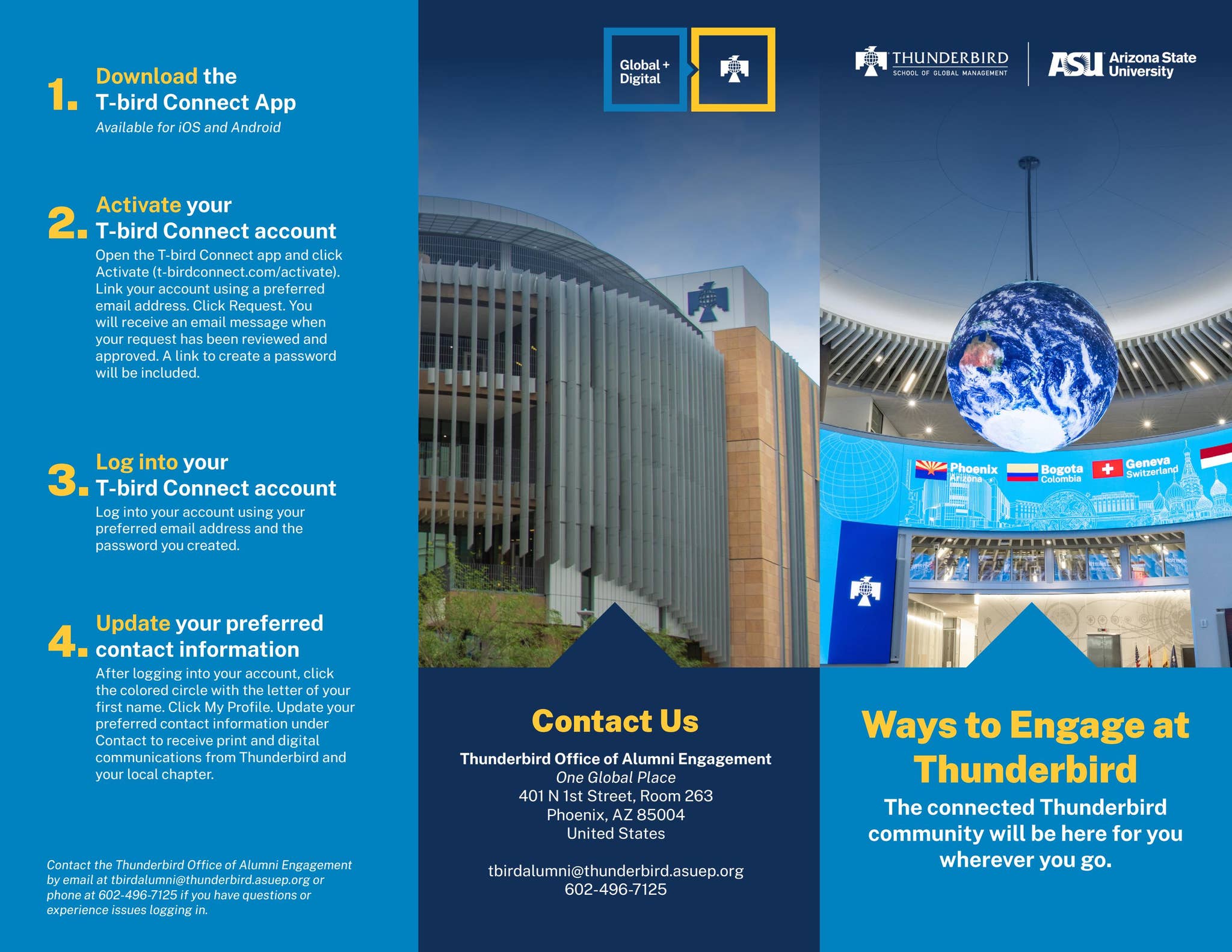 Thunderbird Alumni Ways to Engage Brochure by ...