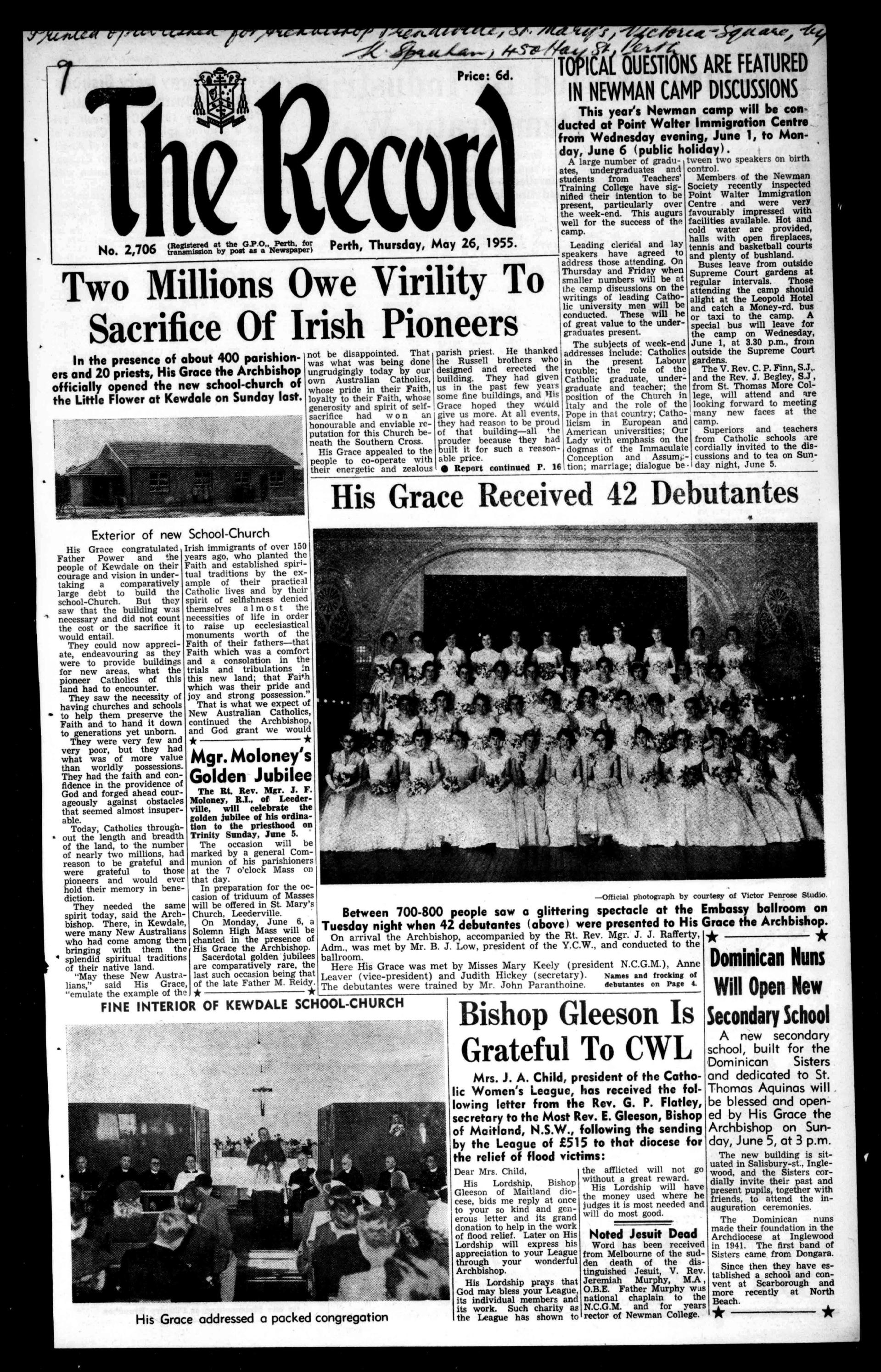 The Record Newspaper 26 May 1955 by The Record - Issuu