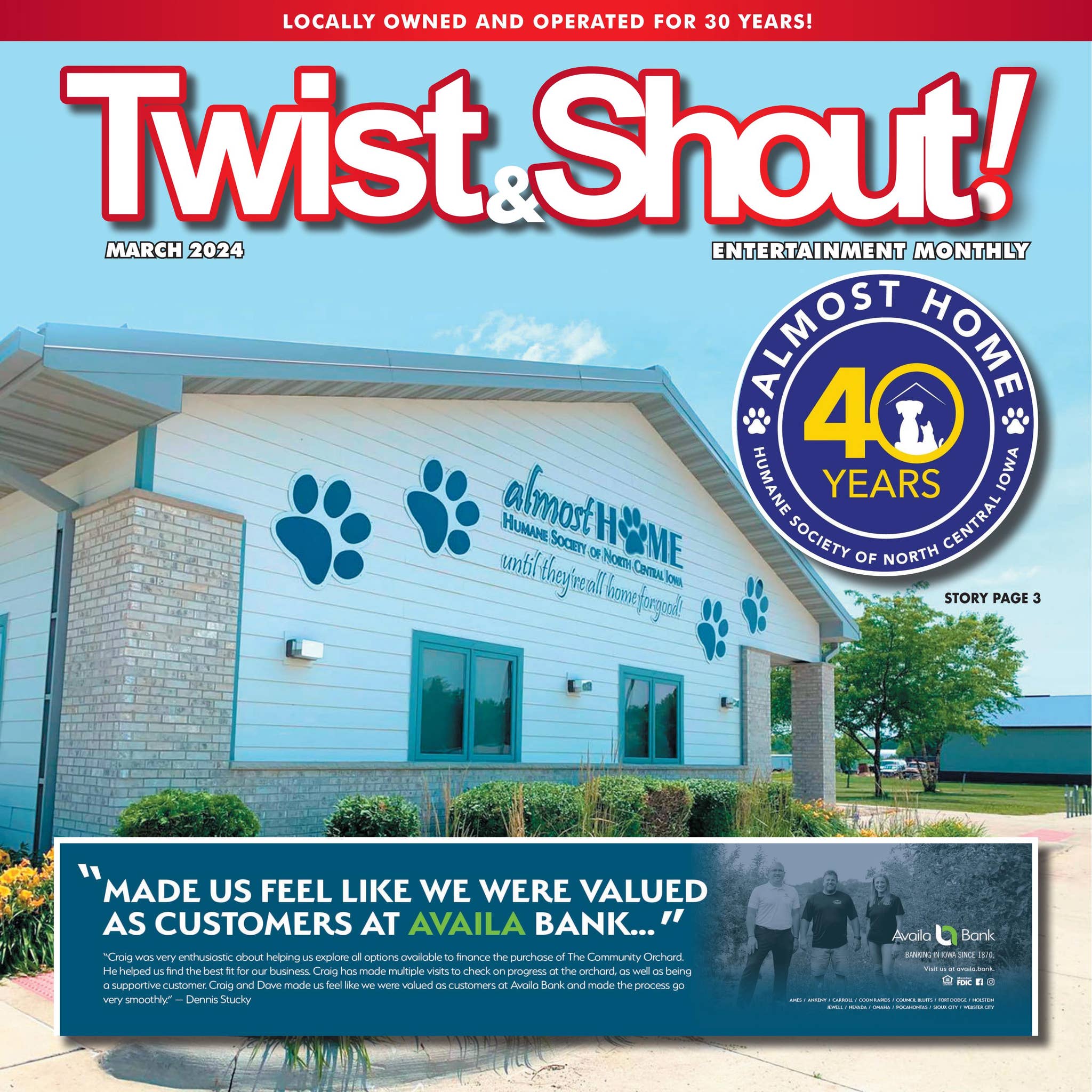 Twist and Shout • March 2023 by Newspaper - Issuu