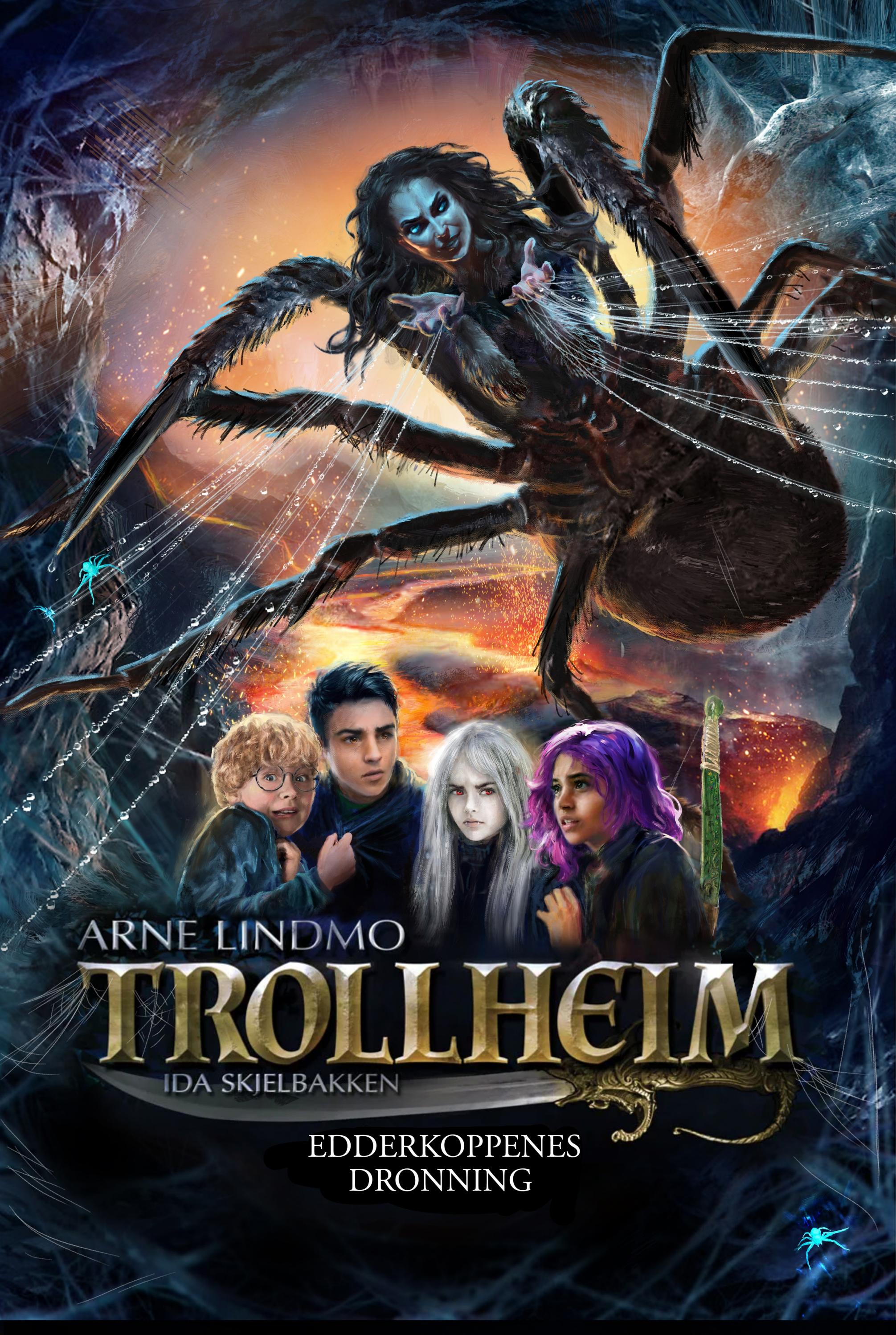 TROLLHEIM - Edderkoppenes dronning (Bla-i-boka) by Figenschou forlag ...