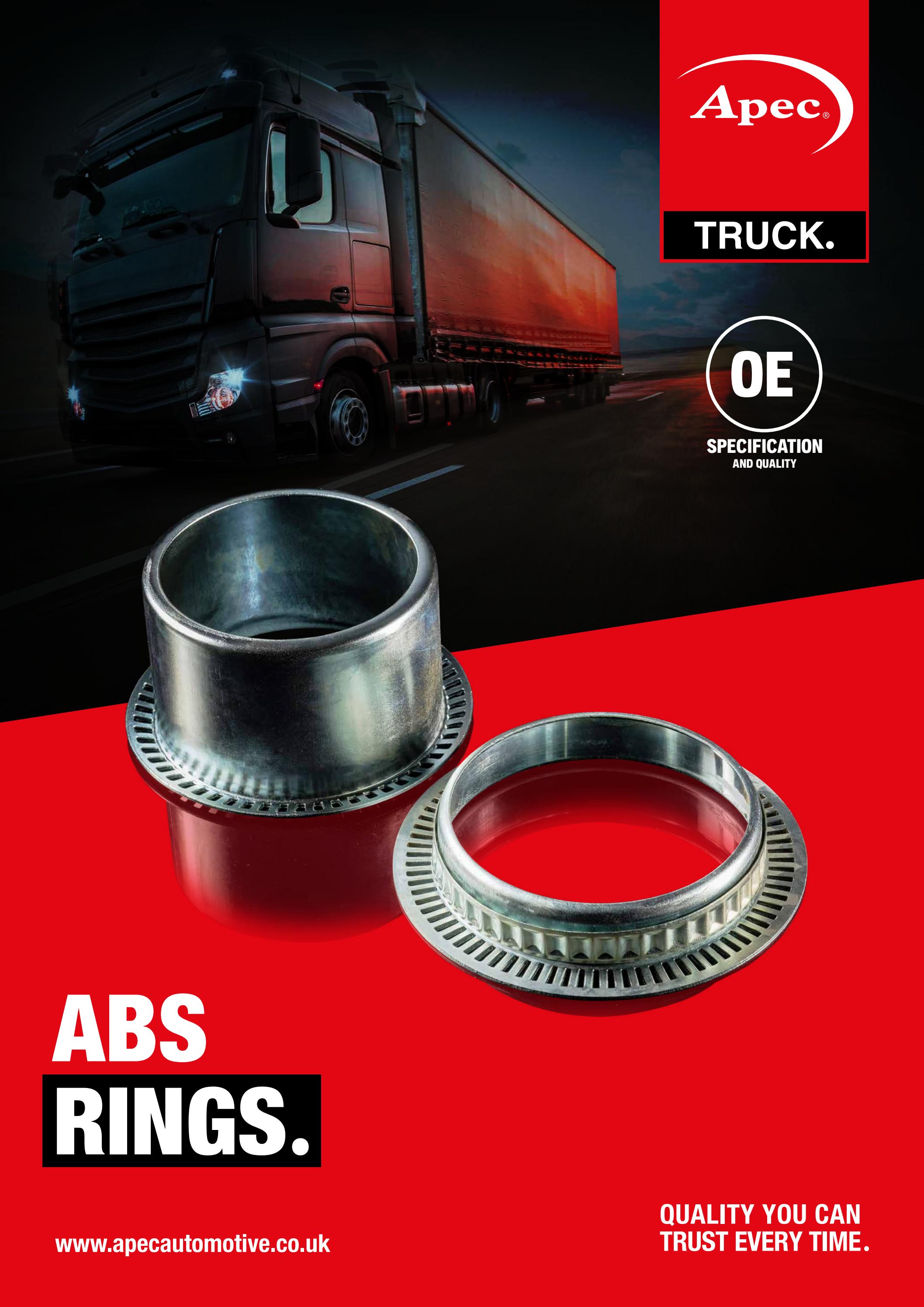 Apec Truck ABS Rings Brochure by Alliance Automotive Group - Issuu