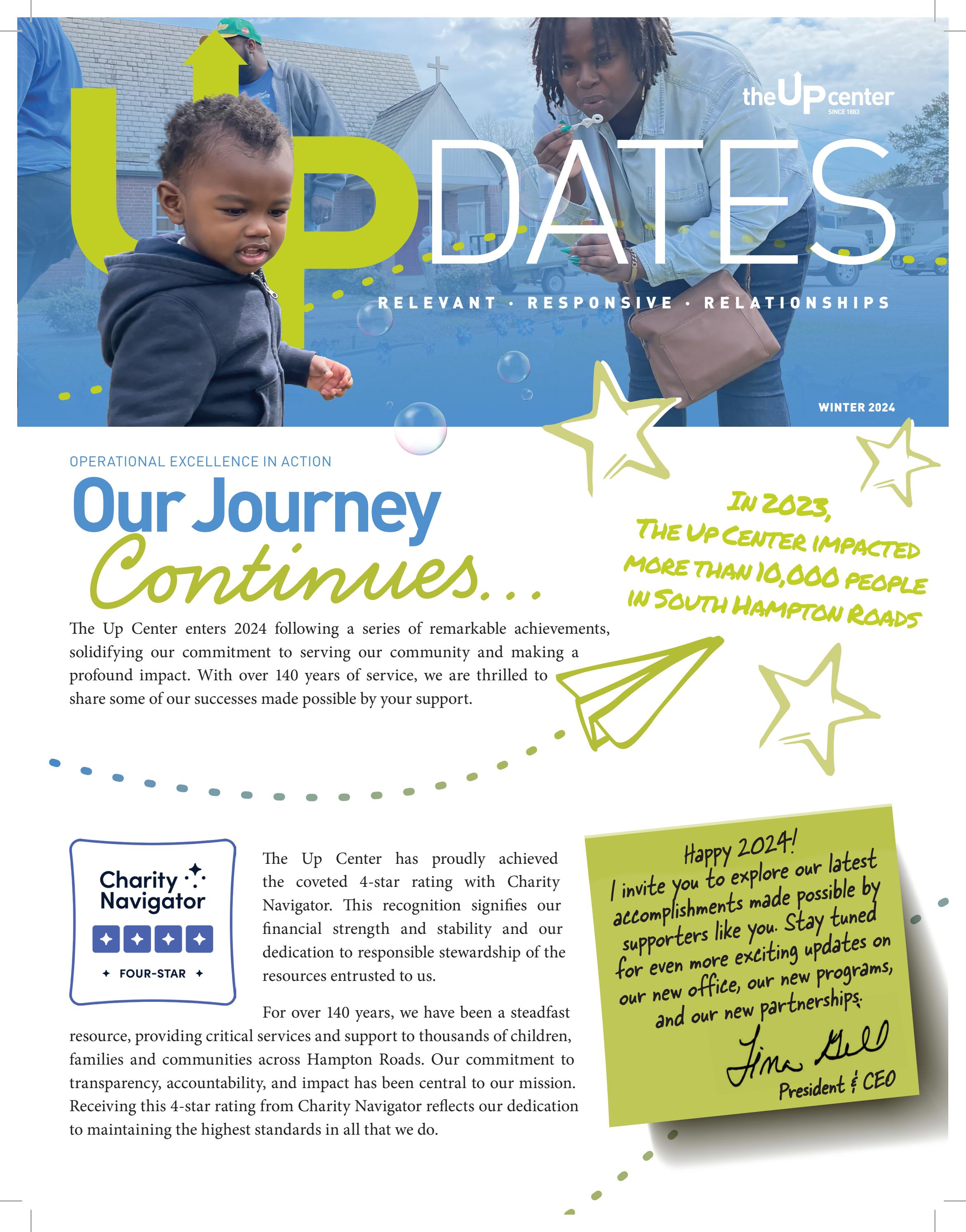 The Up Center's Winter Newsletter 2024 by The Up Center - Issuu