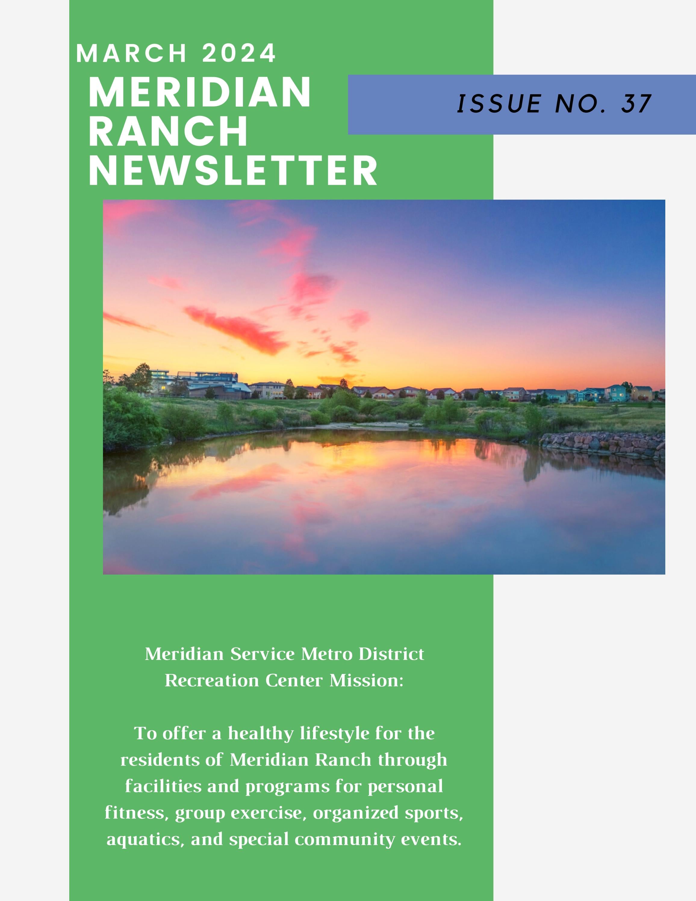 Meridian Ranch Newsletter March 2024 by Meridian Ranch - Issuu
