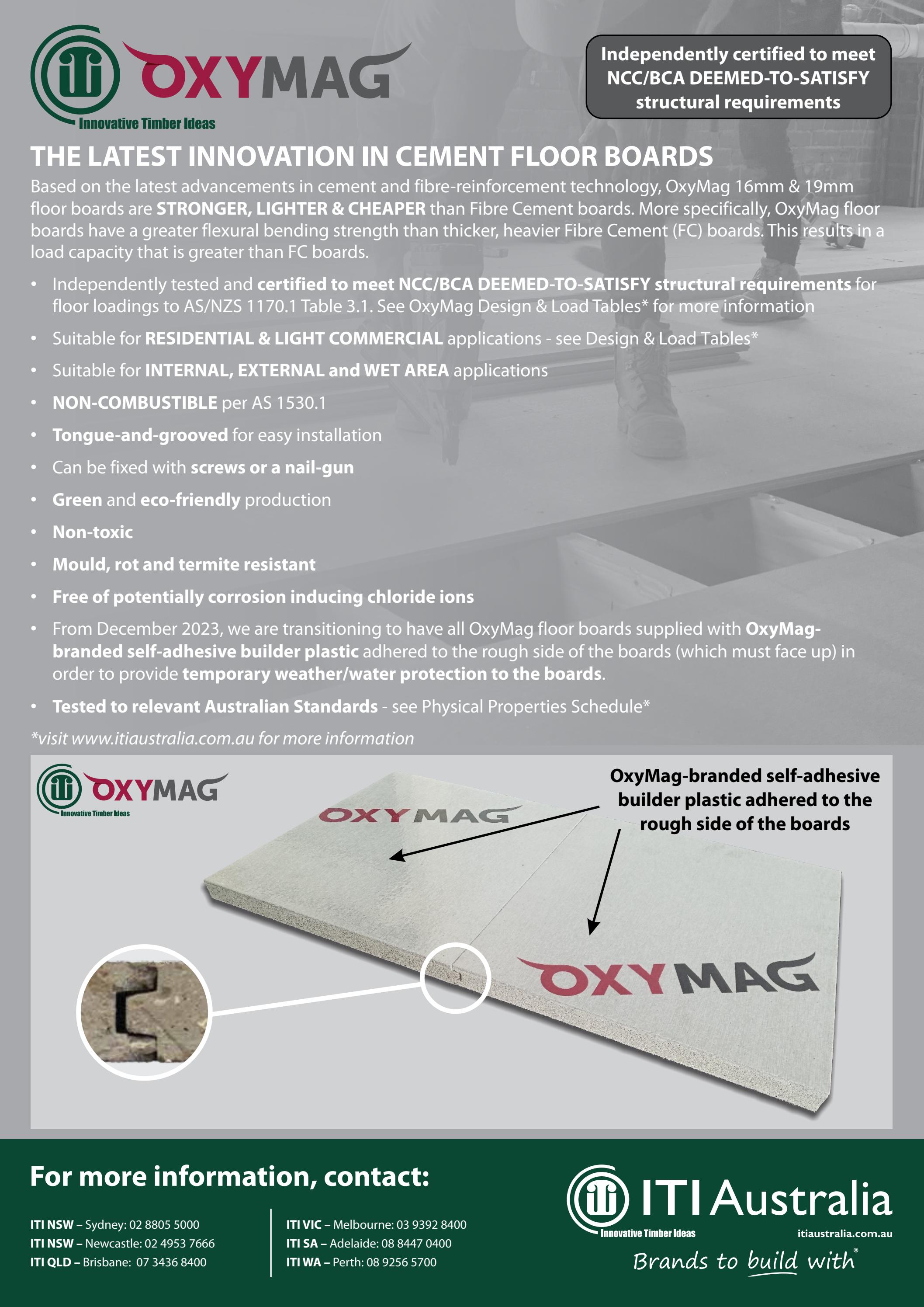 OxyMag Floor Brochure by itiaustralia - Issuu