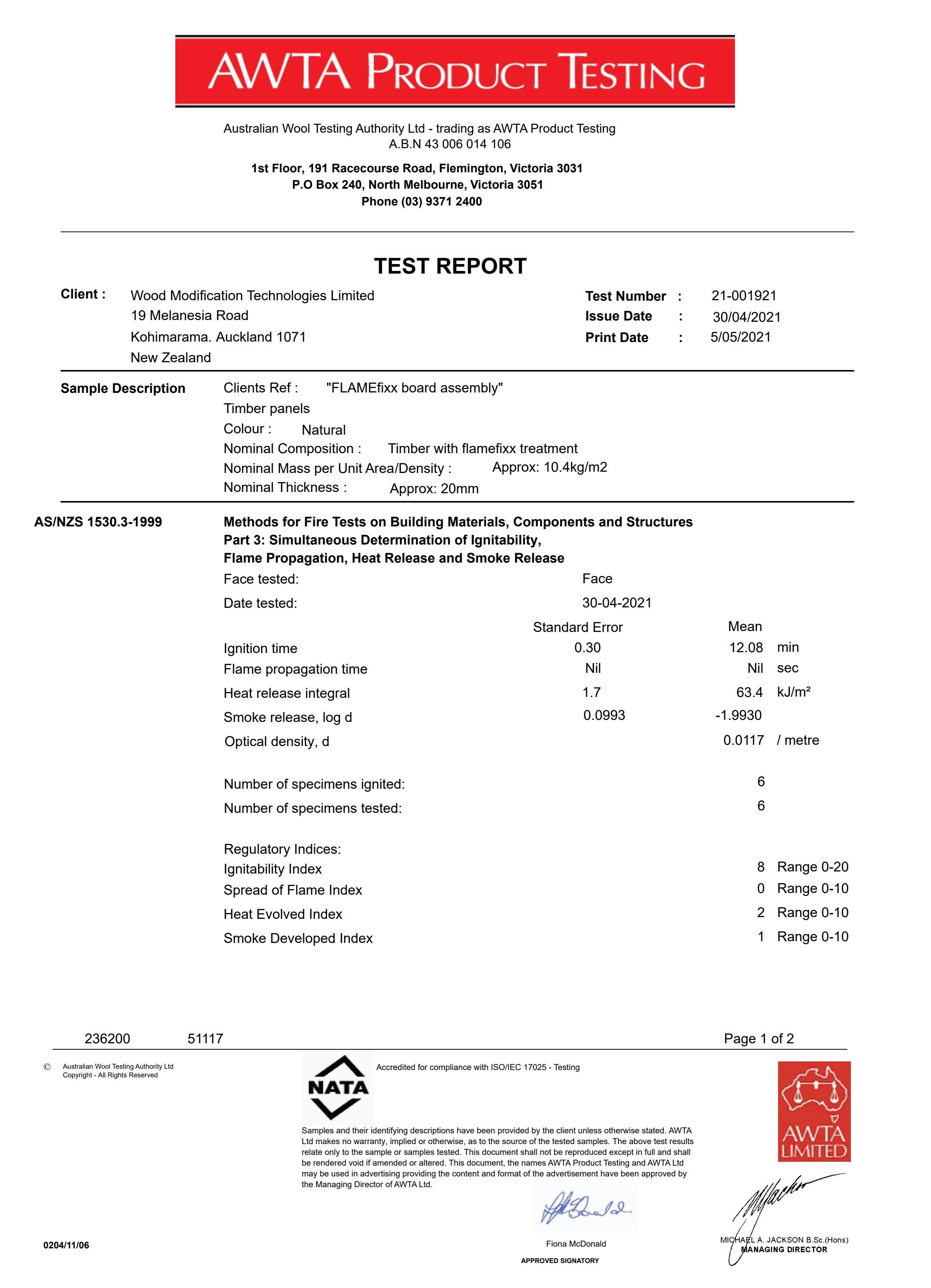 AWTA Test Report by itiaustralia - Issuu