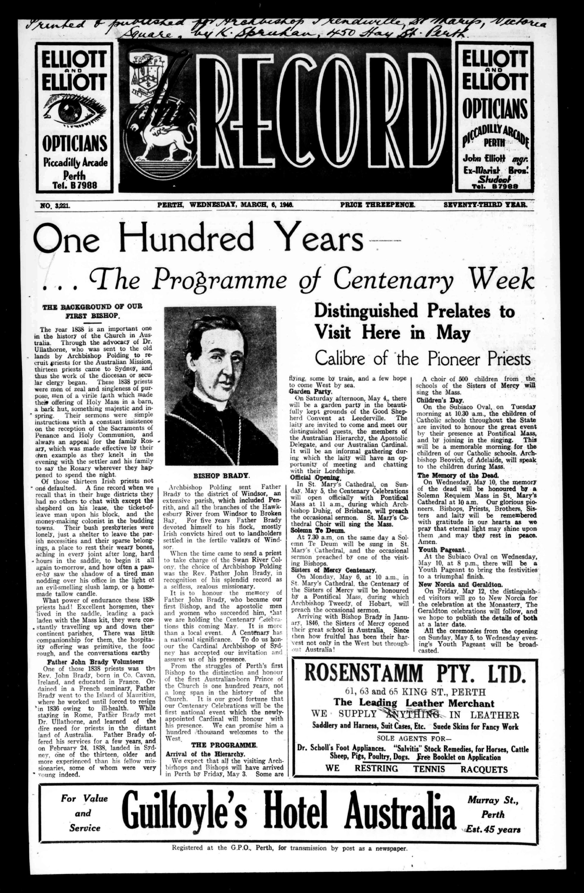 The Record Newspaper 06 March 1946 by The Record - Issuu