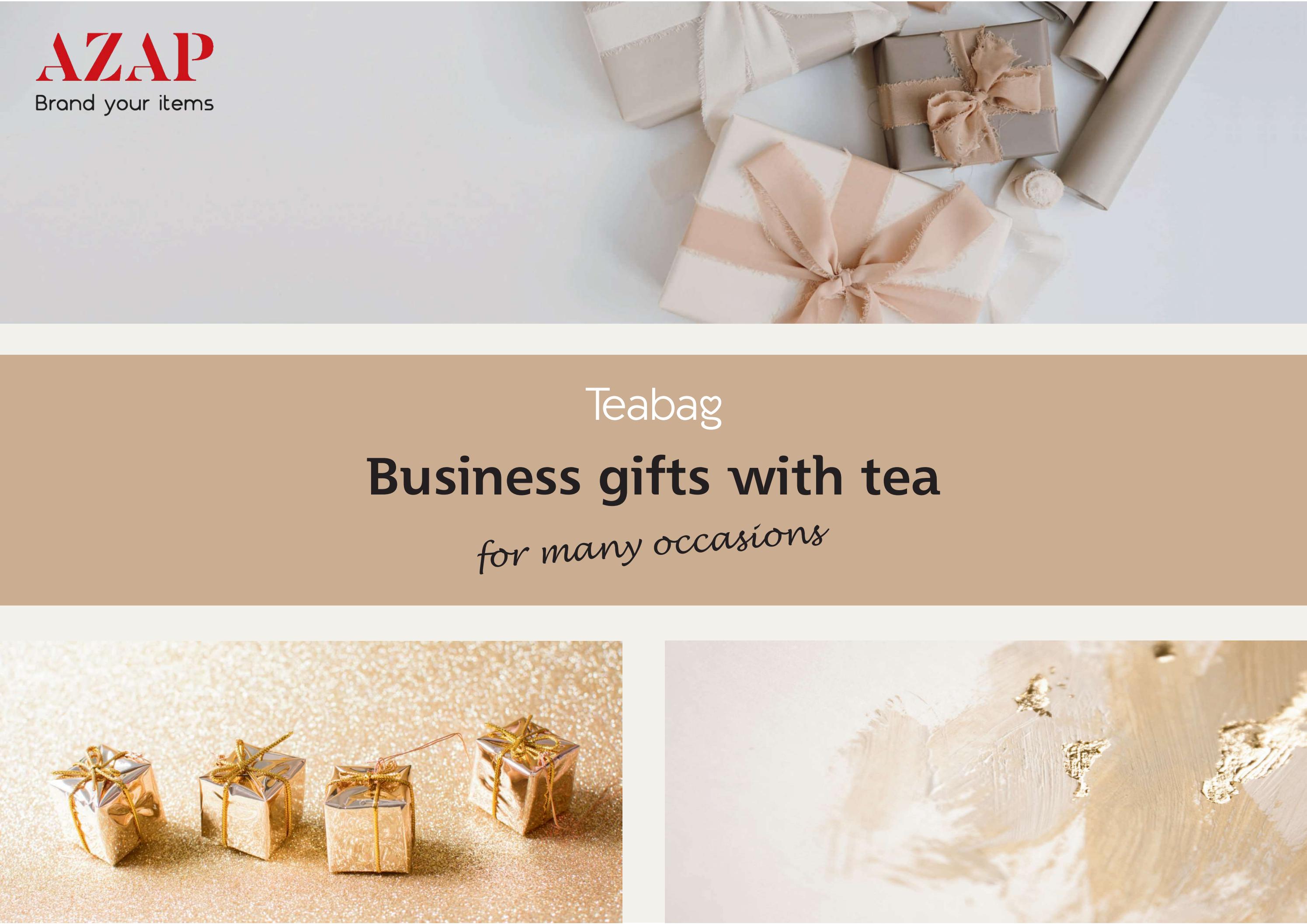 SACHET DE THE / TEABAG by azapbrand - Issuu