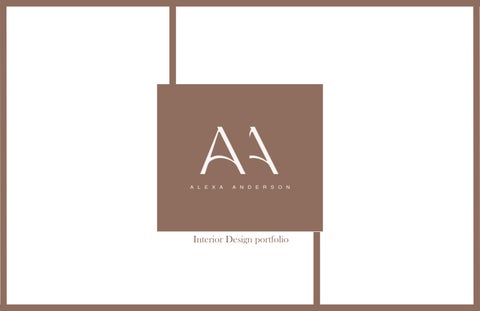 Interior Design Portfolio by AlexaVanderson - Issuu