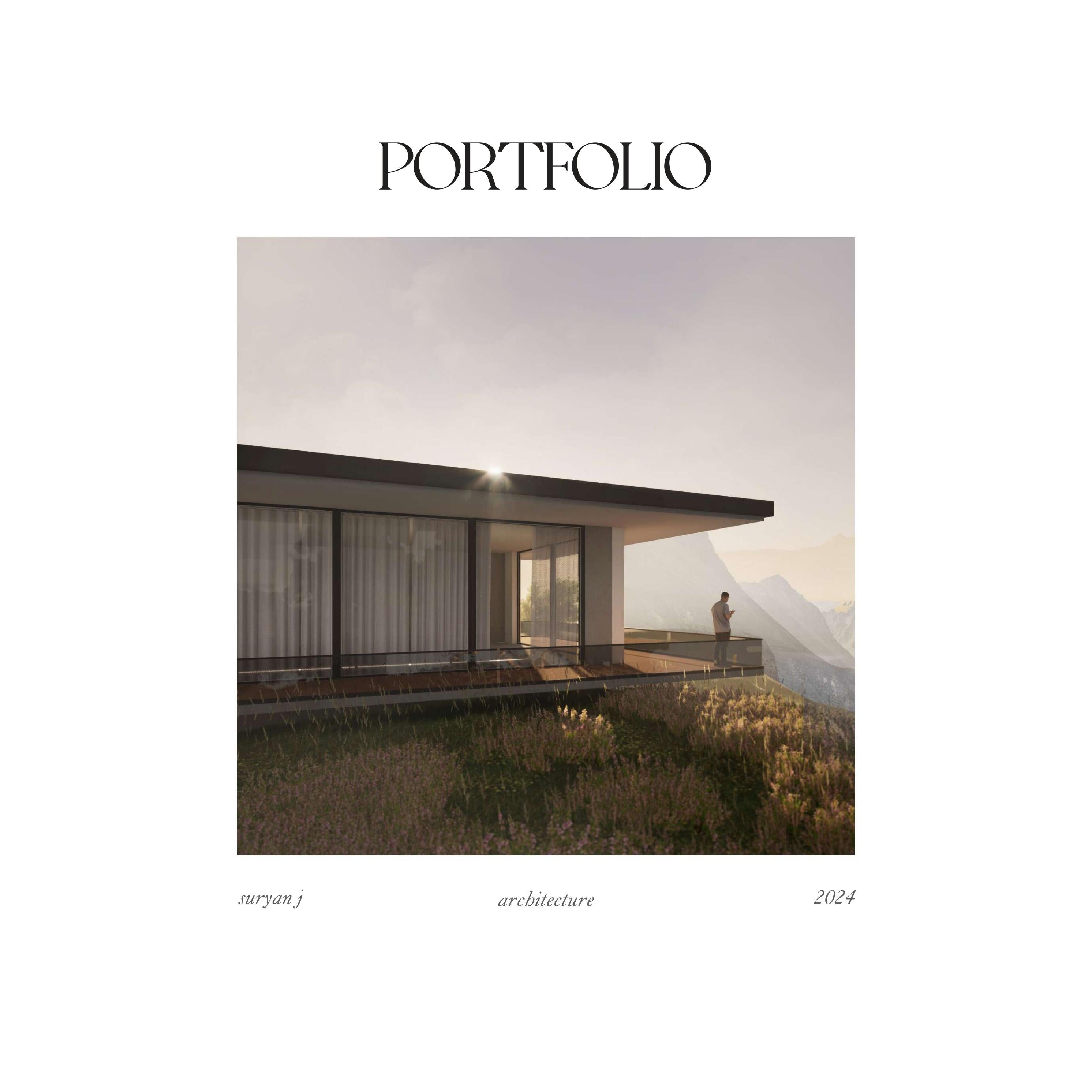 Portfolio 2024 / Suryan J by surya J - Issuu