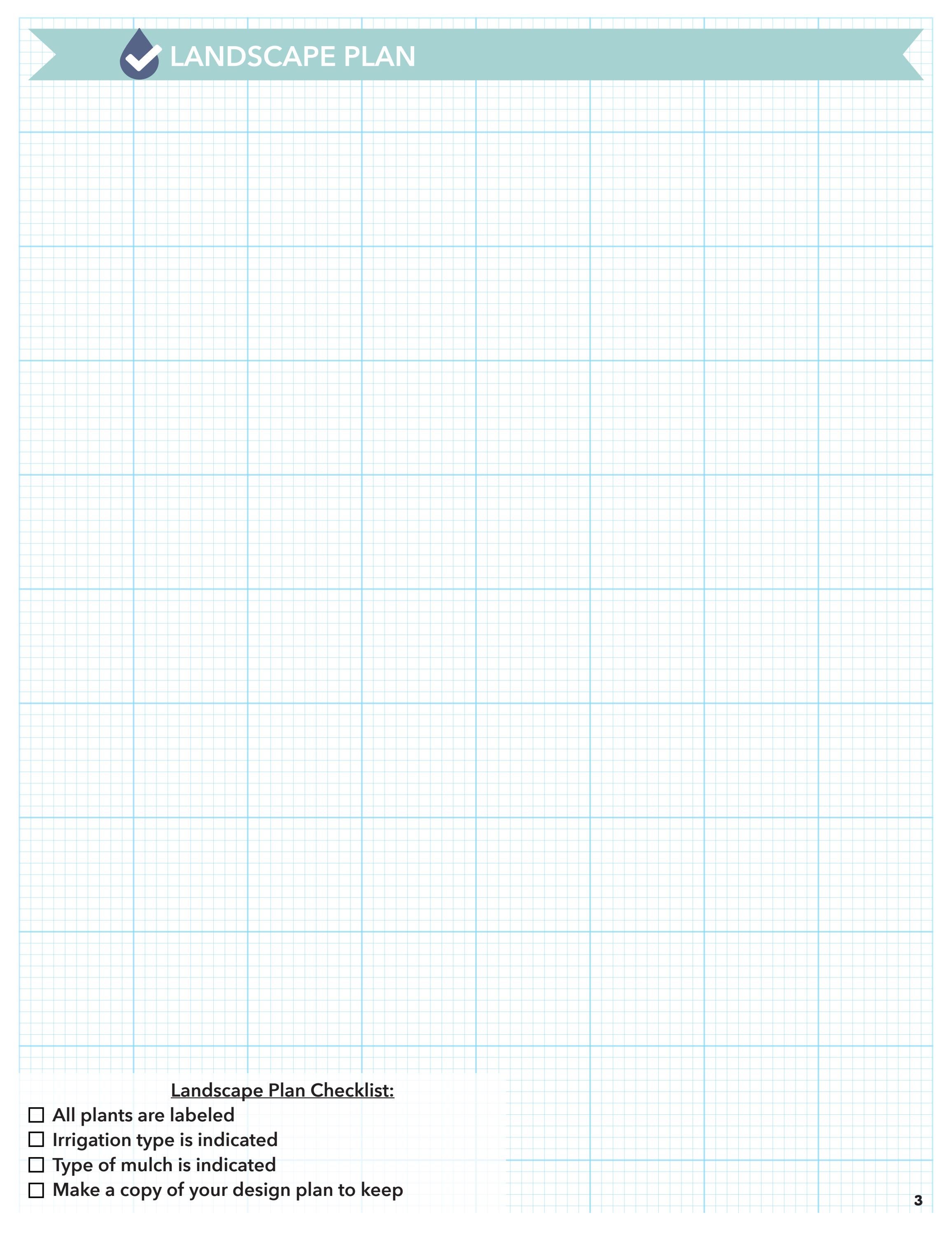 Landscape Plan Graph Paper by Water Wise Spokane - Issuu