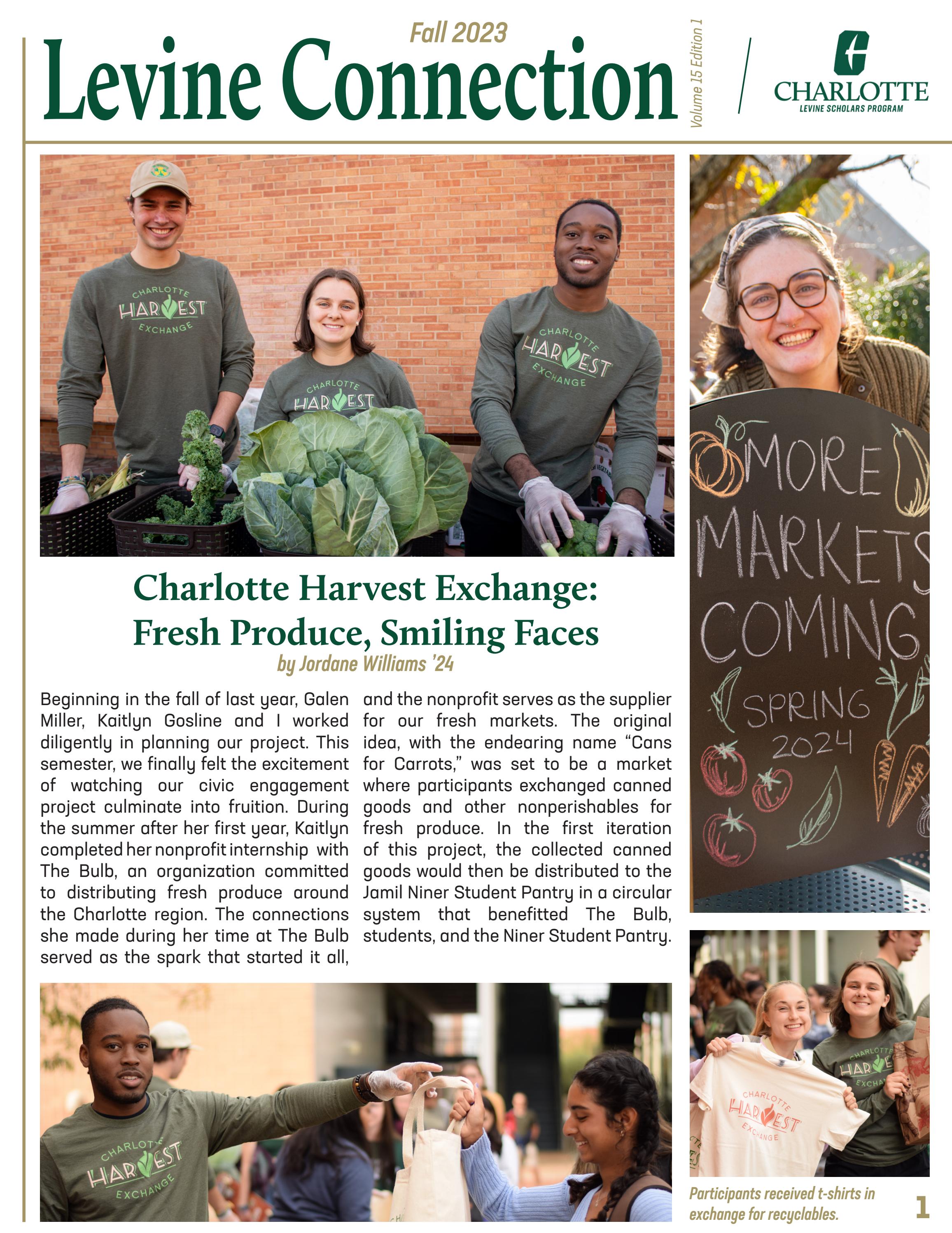 Levine Connection Fall 2023 DIGITAL by UNC Charlotte - Issuu