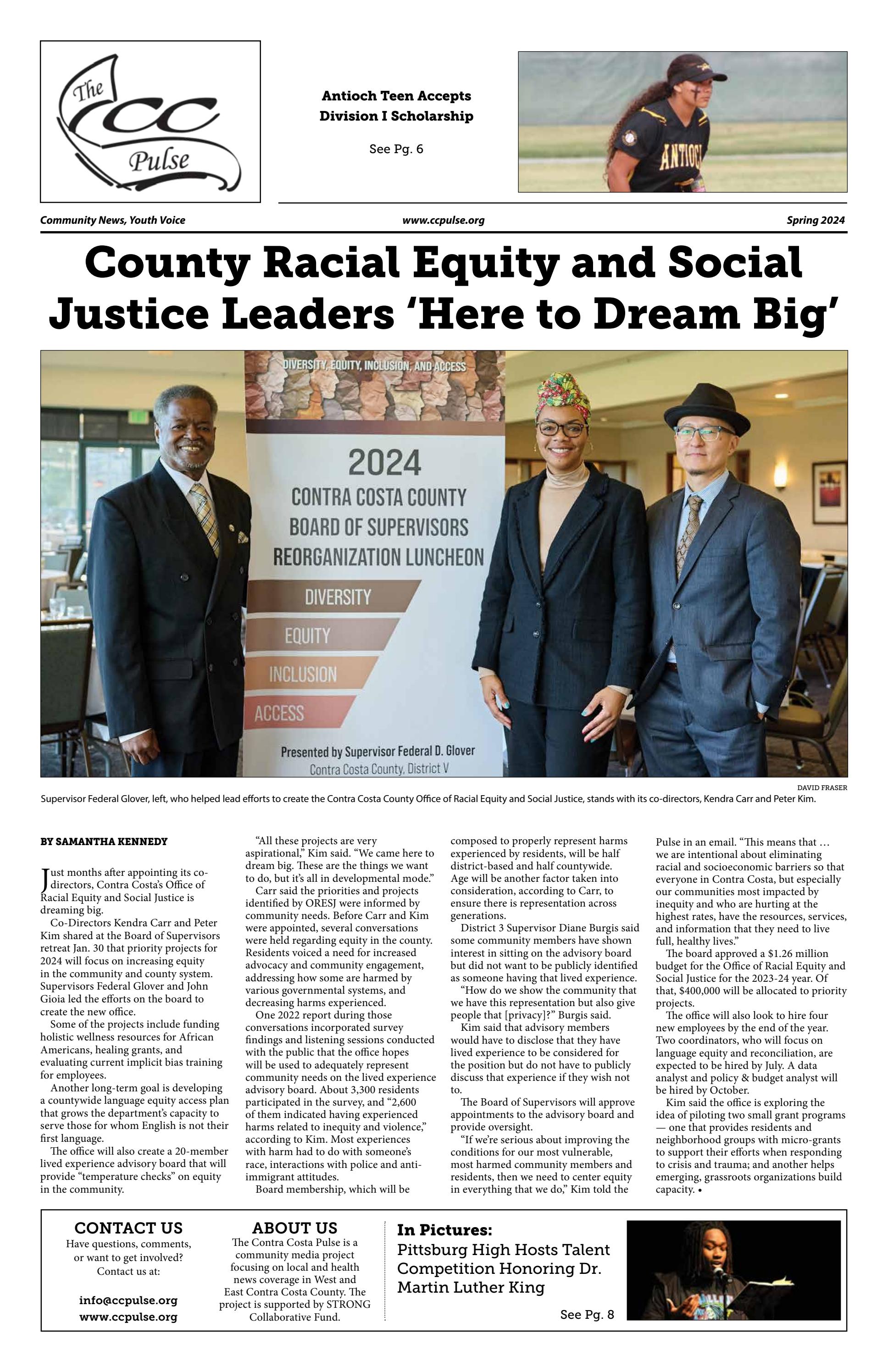 THE CONTRA COSTA PULSE SPRING 2024 by Richmond Pulse - Issuu