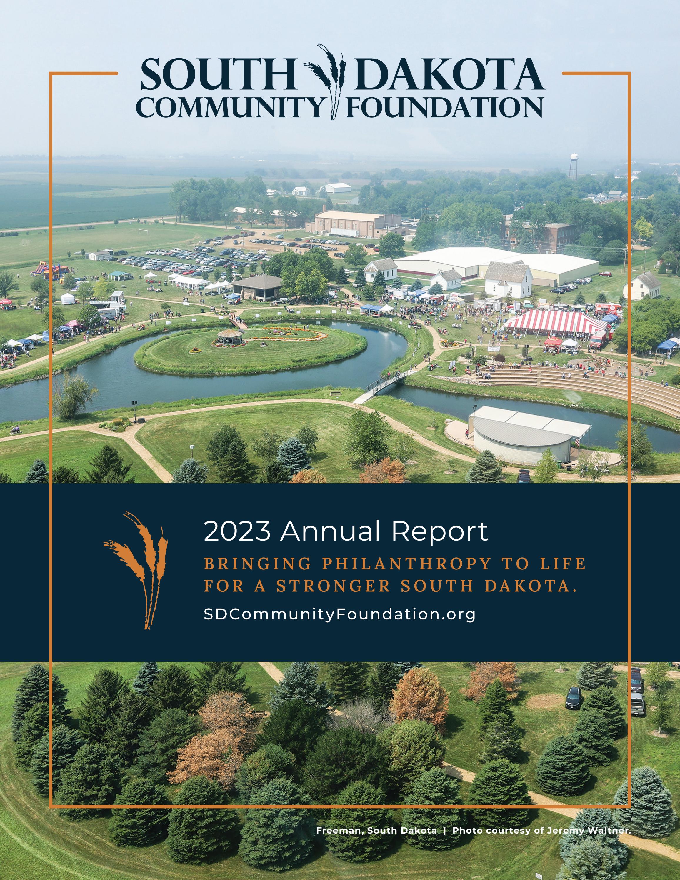 2023 SDCF Annual Report by South Dakota Community Foundation - Issuu
