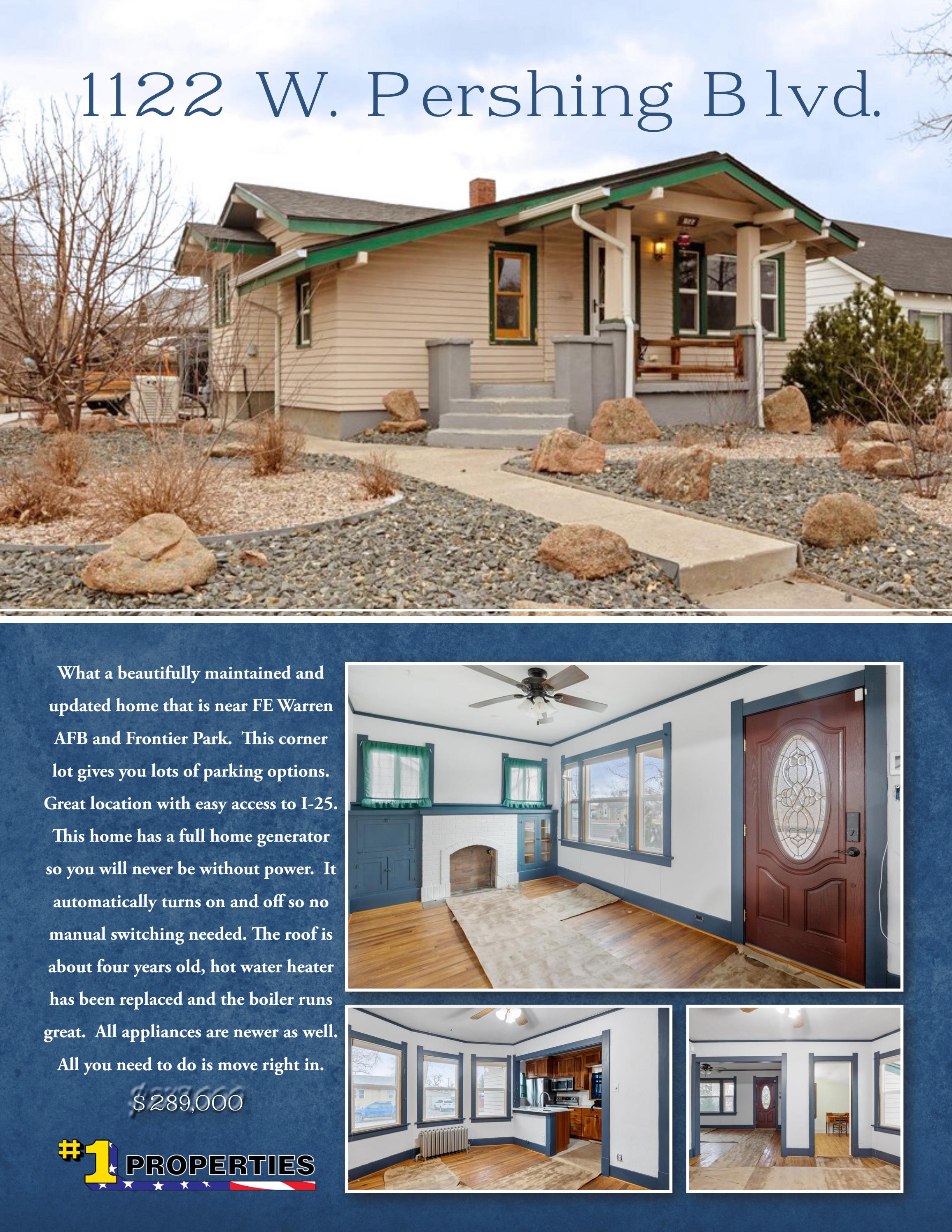 1122 W/ Pershing Blvd. by #1 Properties - Issuu