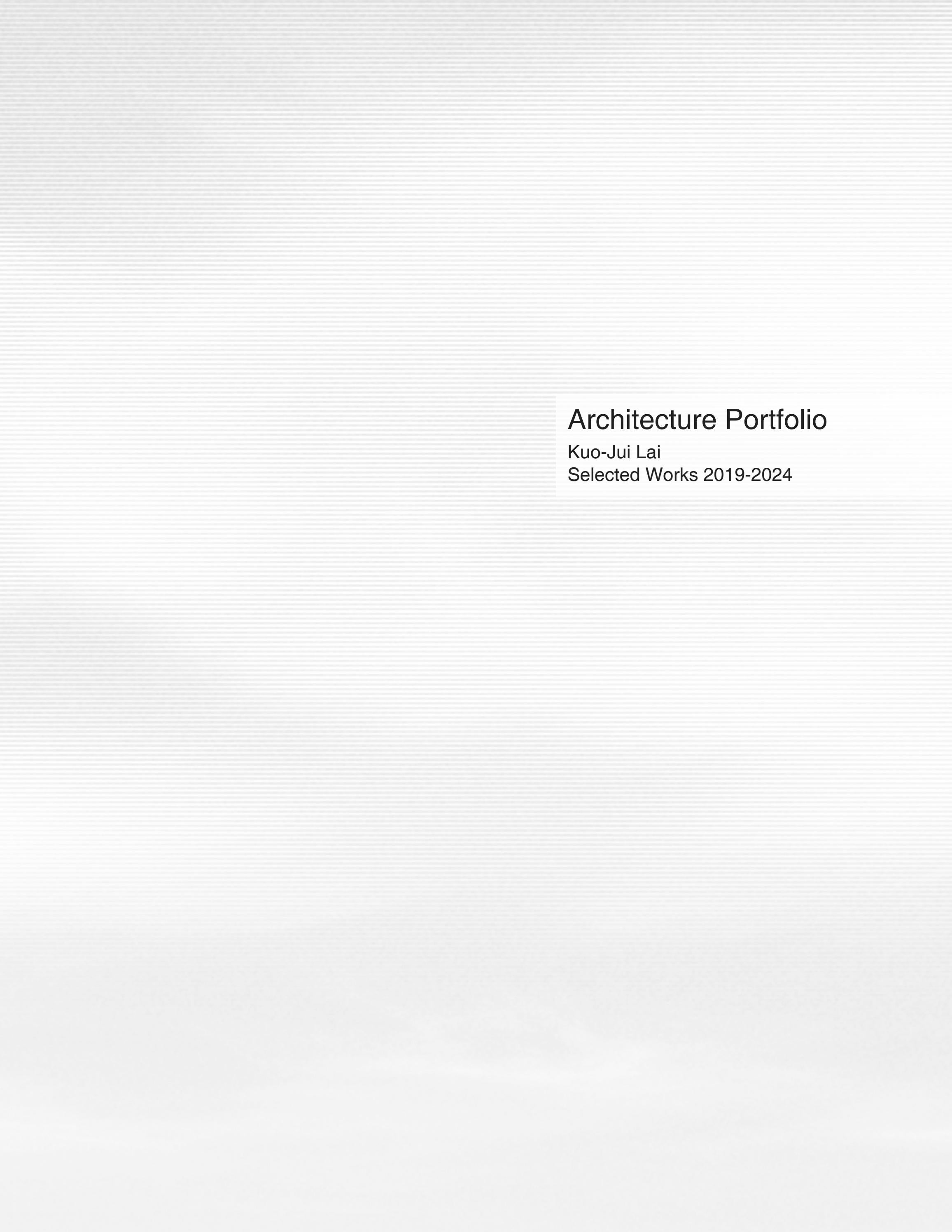 Kuo-Jui Lai Portfolio 2024 by Ray Lai - Issuu