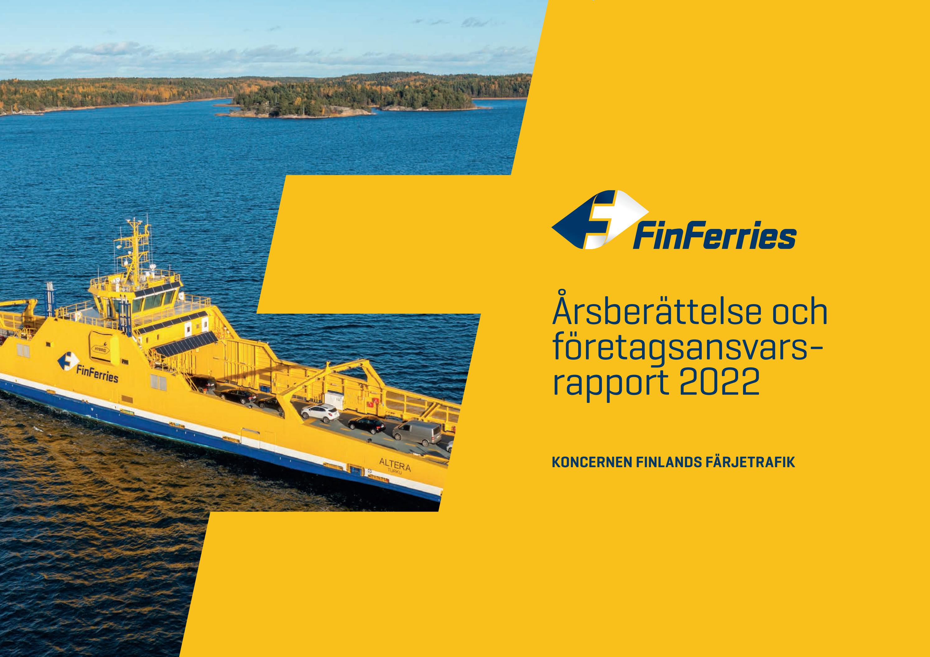 Årsberättelse och företagsansvarsrapport 2022 koncernen Finlands ...