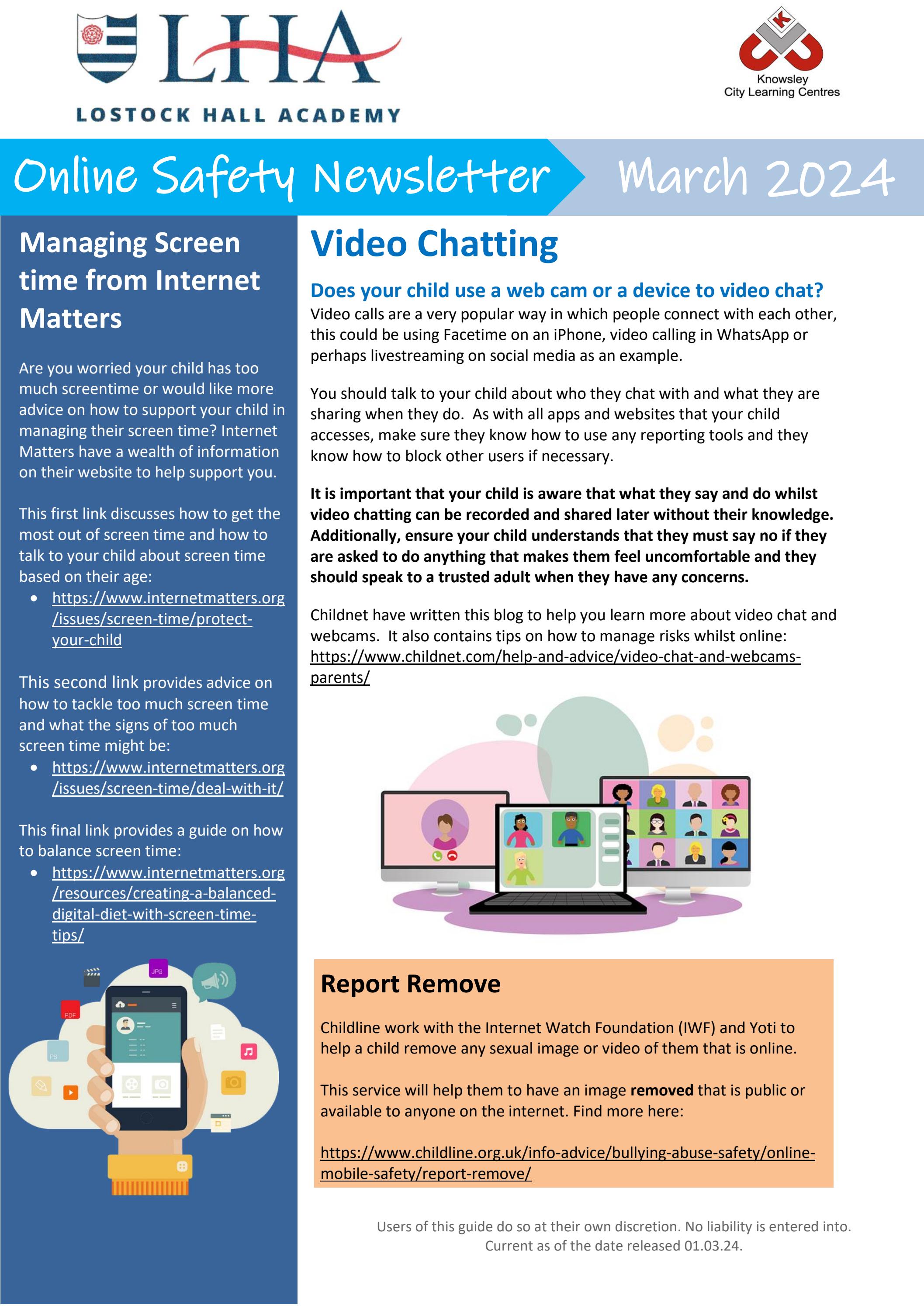 Online Safety Newsletter by Schudio - Issuu