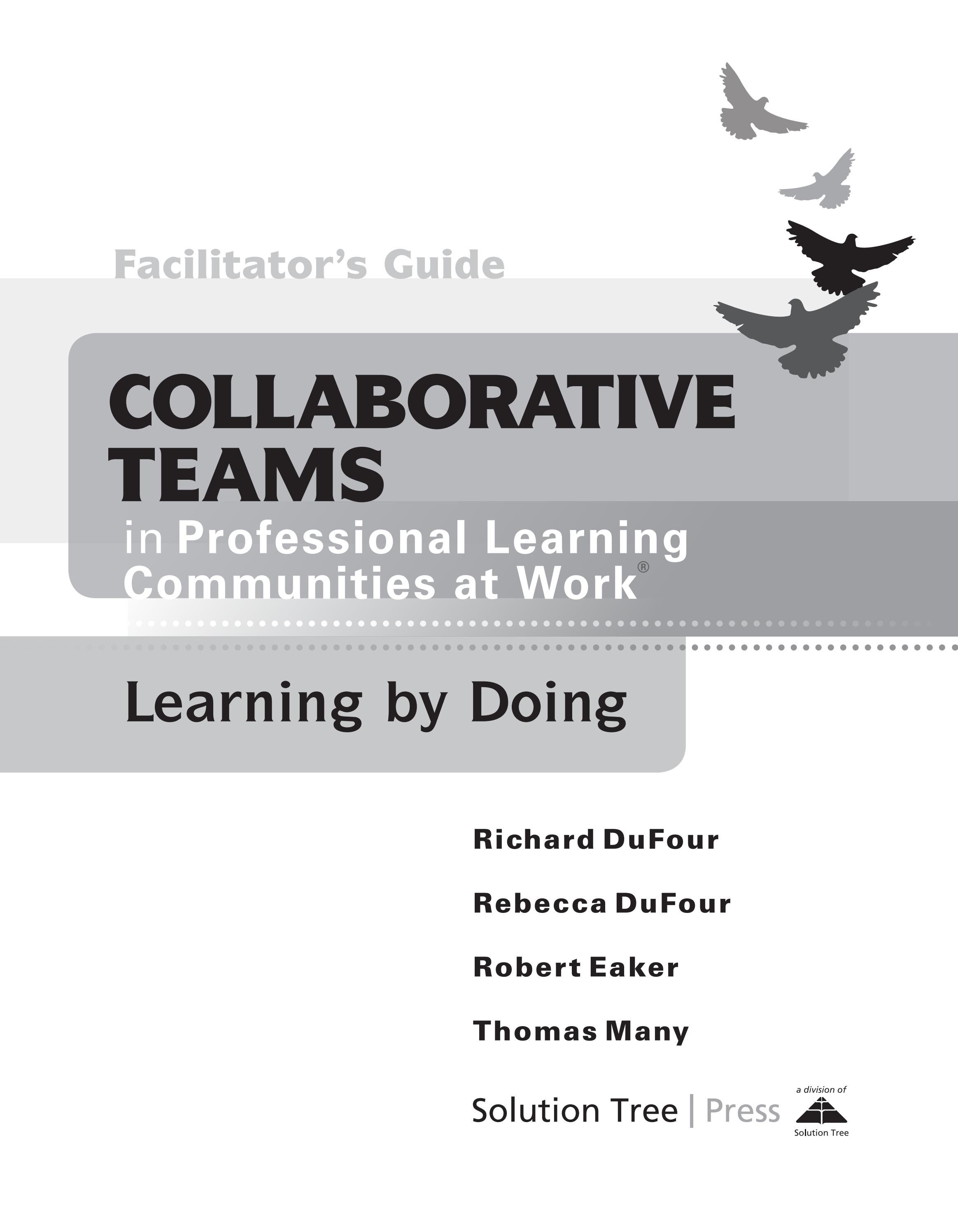 Collaborative Teams in Professional Learning Communities at Work® by ...
