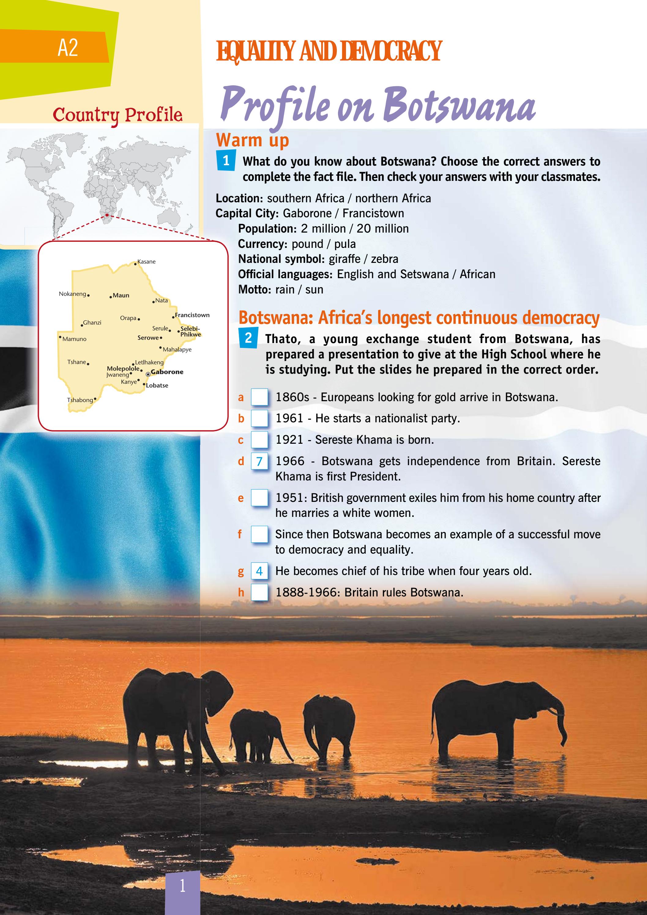 Botswana | Country Profile by ELI Publishing - Issuu