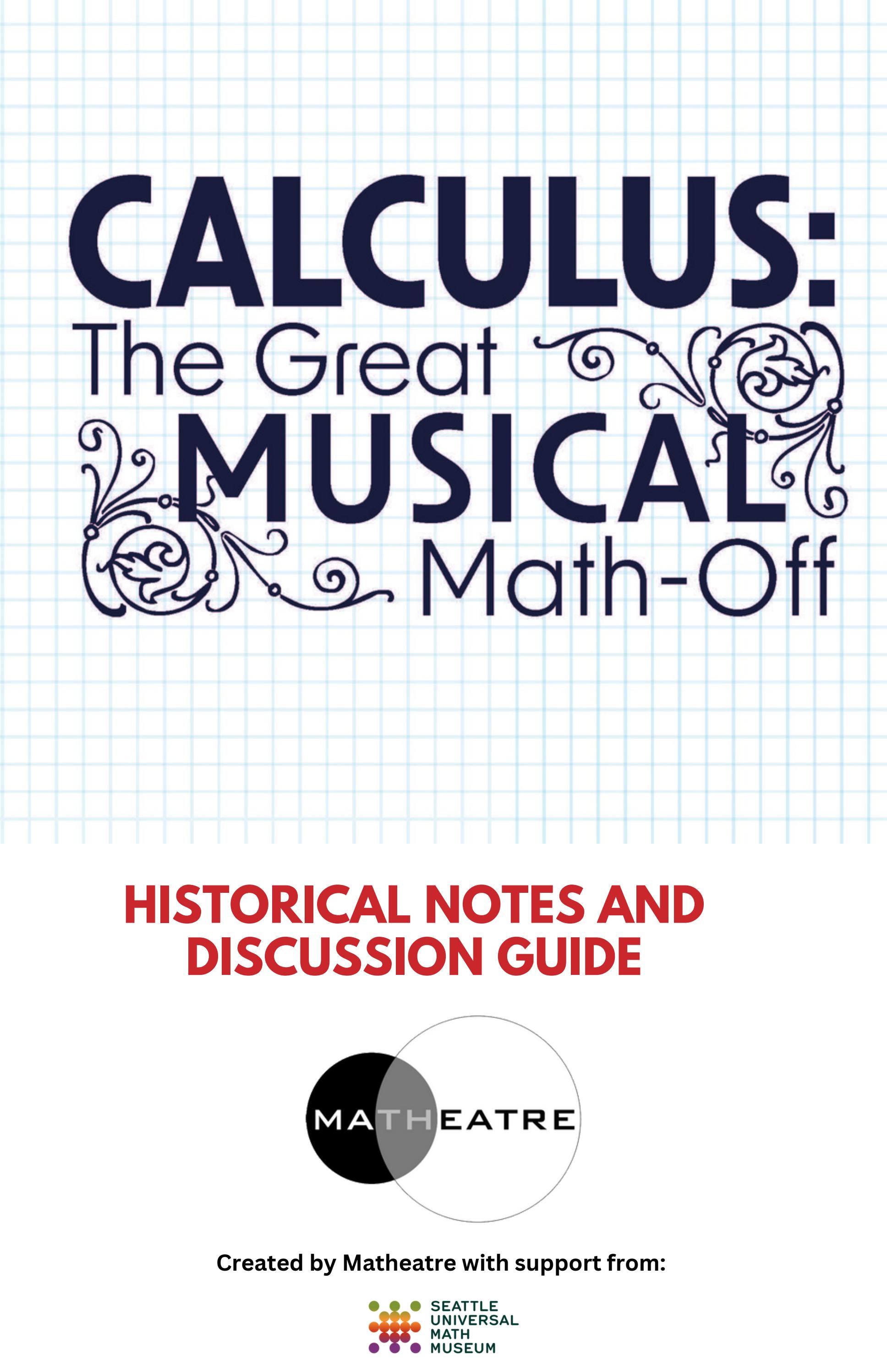DISCUSSION | Calculus: The Great Musical Math-Off! Courtesy of ...