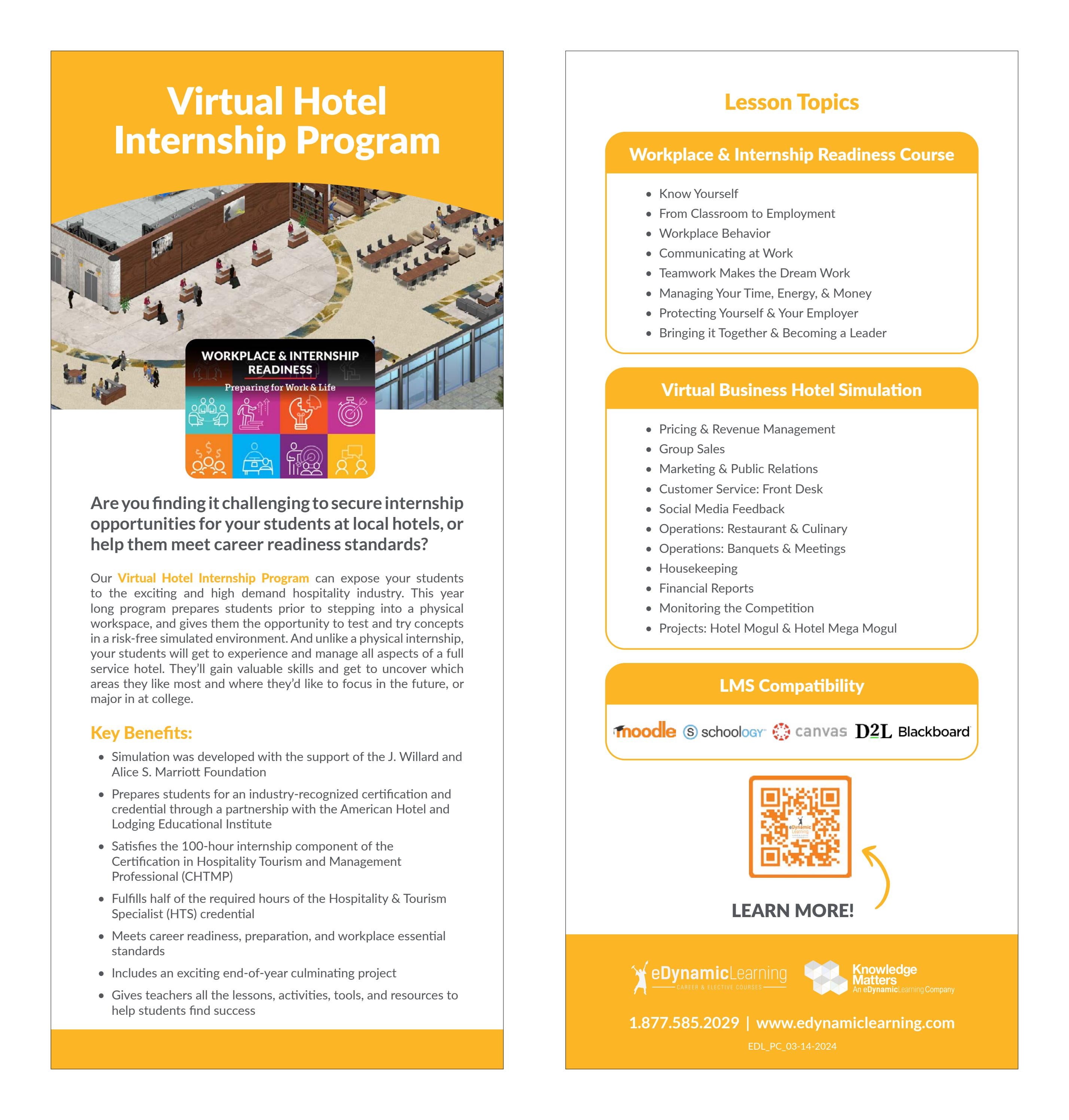 Virtual Hotel Internship Program by edynamiclearning - Issuu